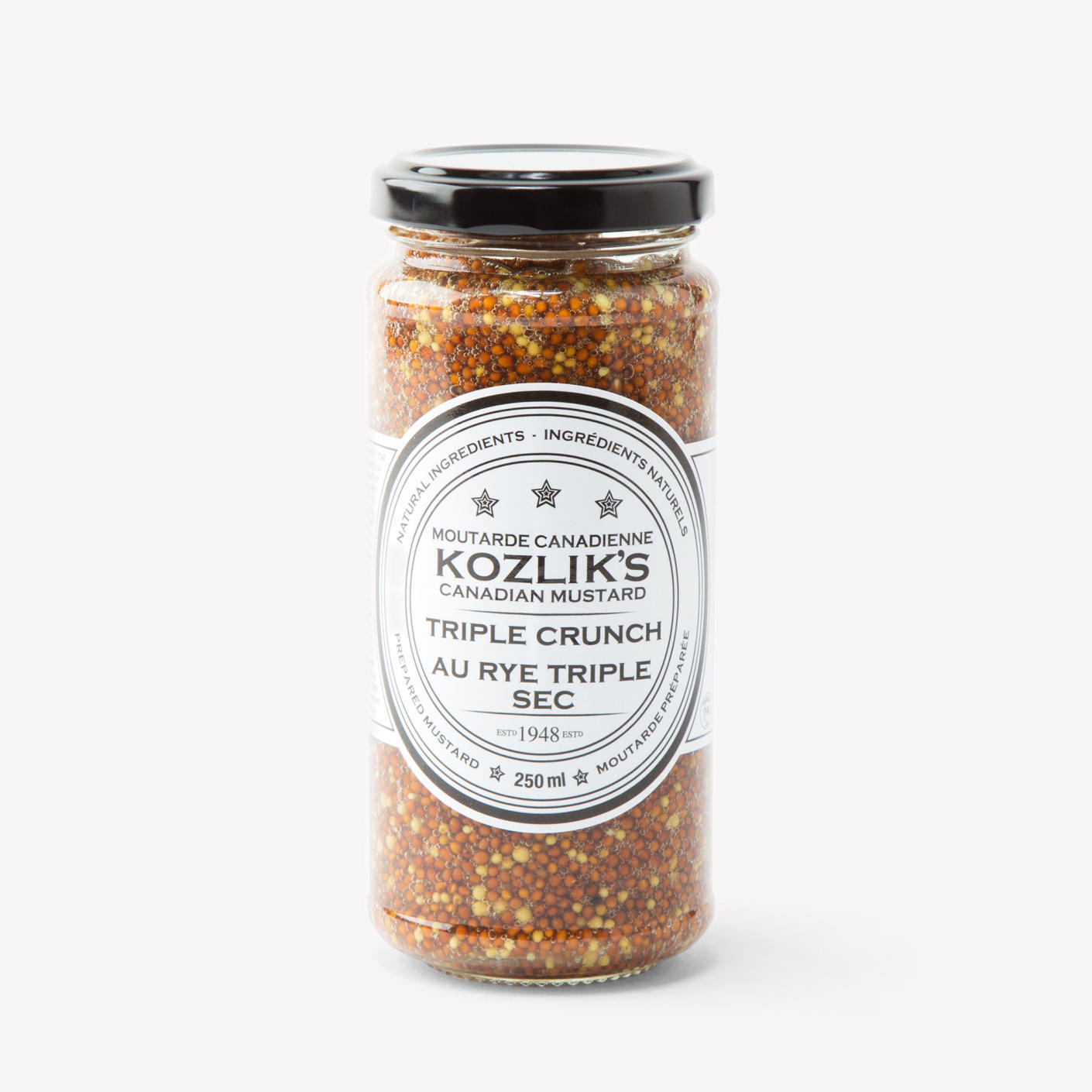 Kozlik's Triple Crunch Whisky Mustard | Bespoke Post