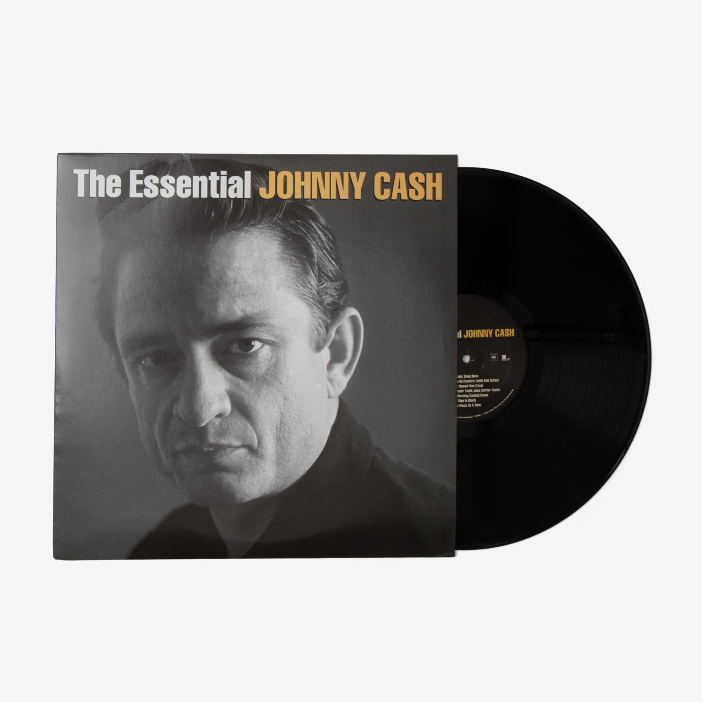 Johnny Cash The Essential Johnny Cash Vinyl Record | Bespoke Post