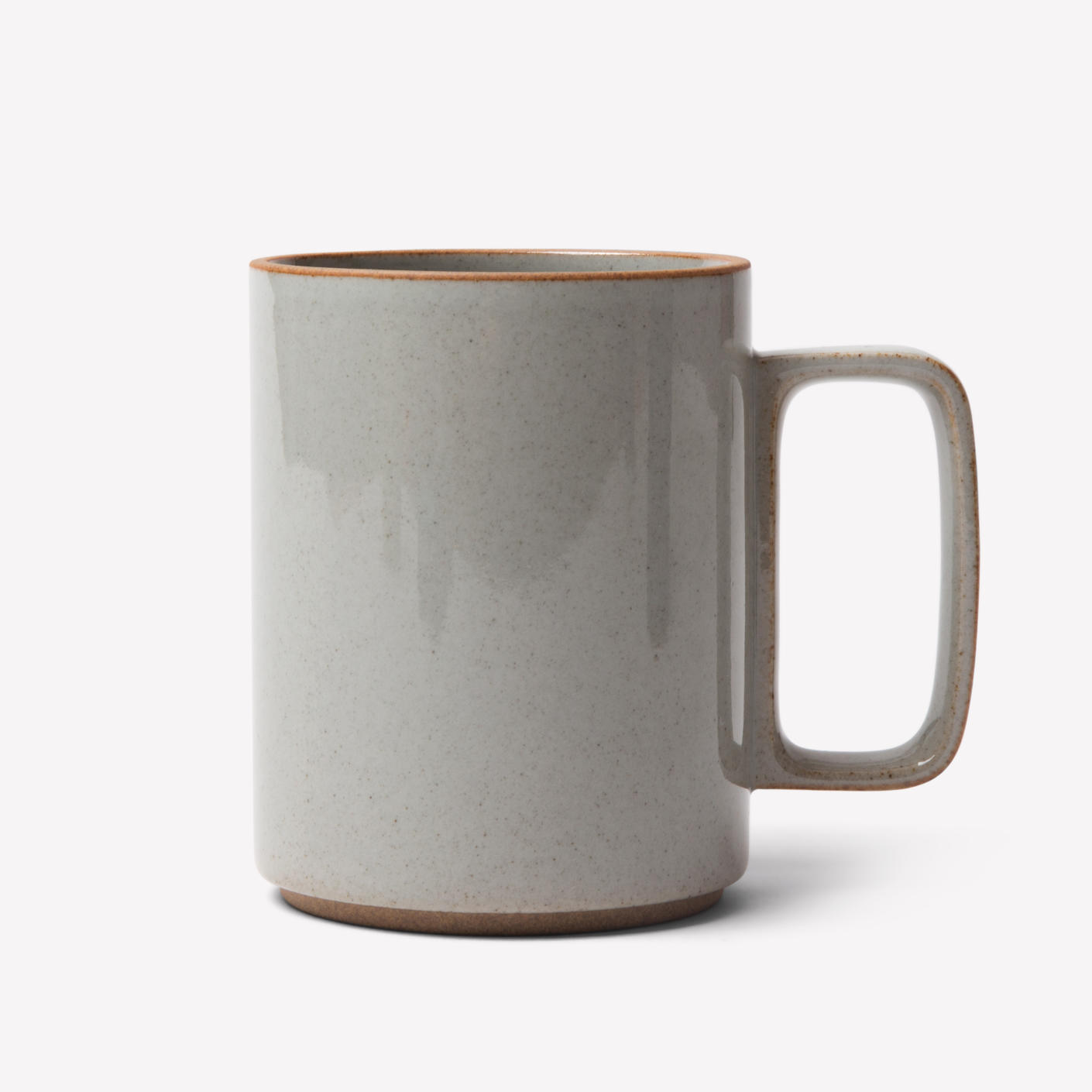 Hasami Gloss Gray Porcelain Mug, Large | Bespoke Post