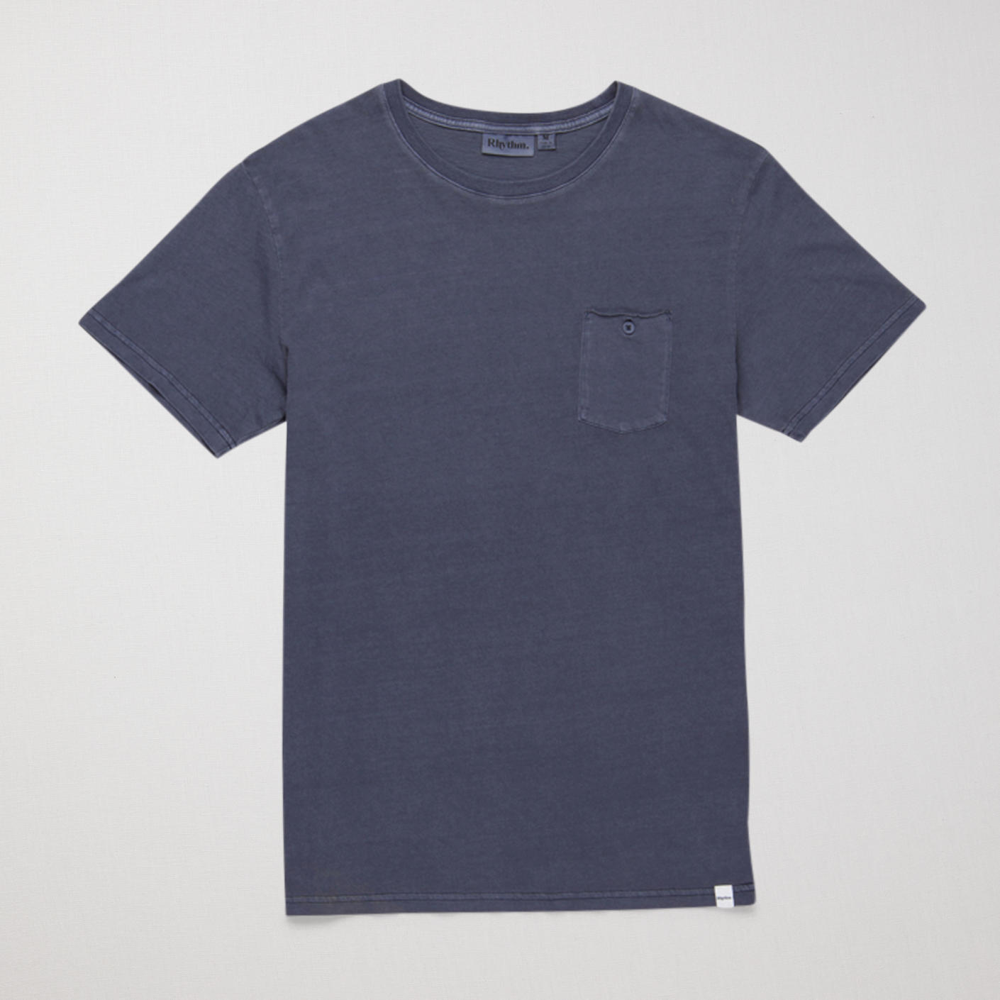 Rhythm, Everyday Wash T-Shirt, Washed Blue