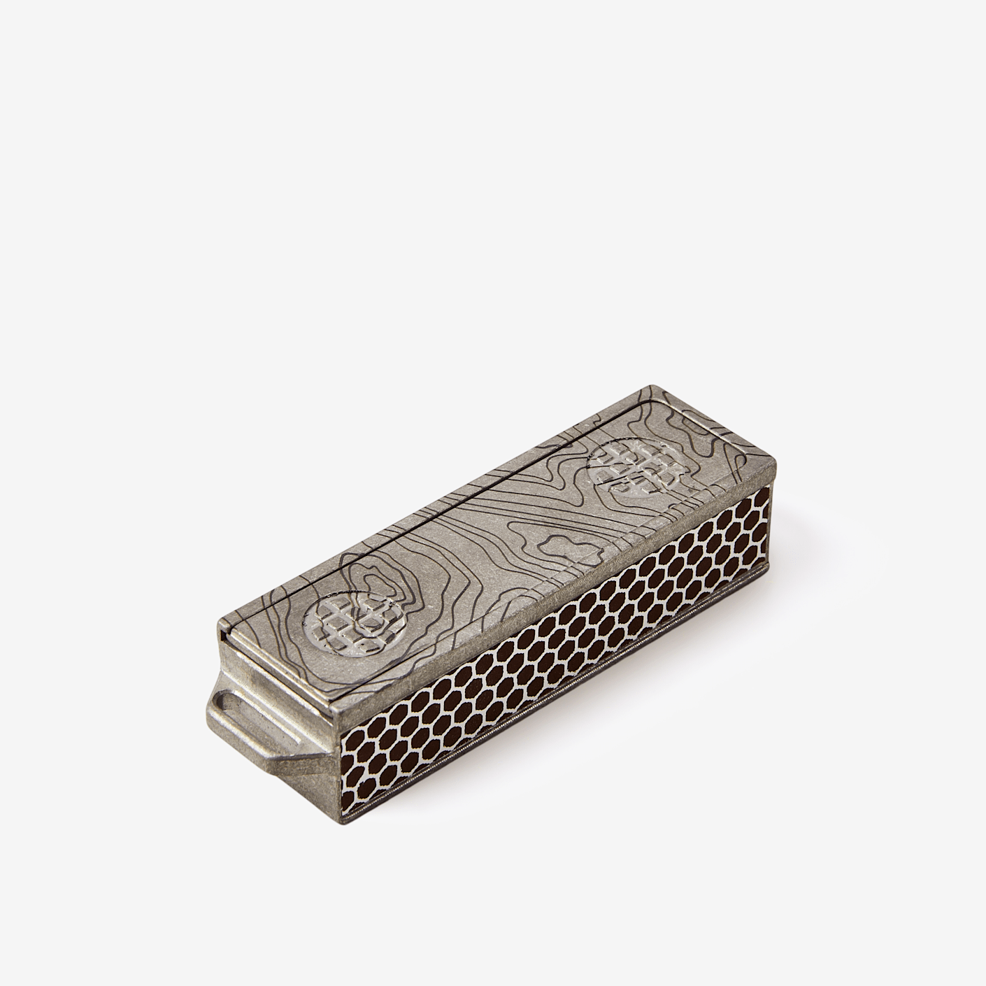 CountyComm Titanium Matchbox | Bespoke Post