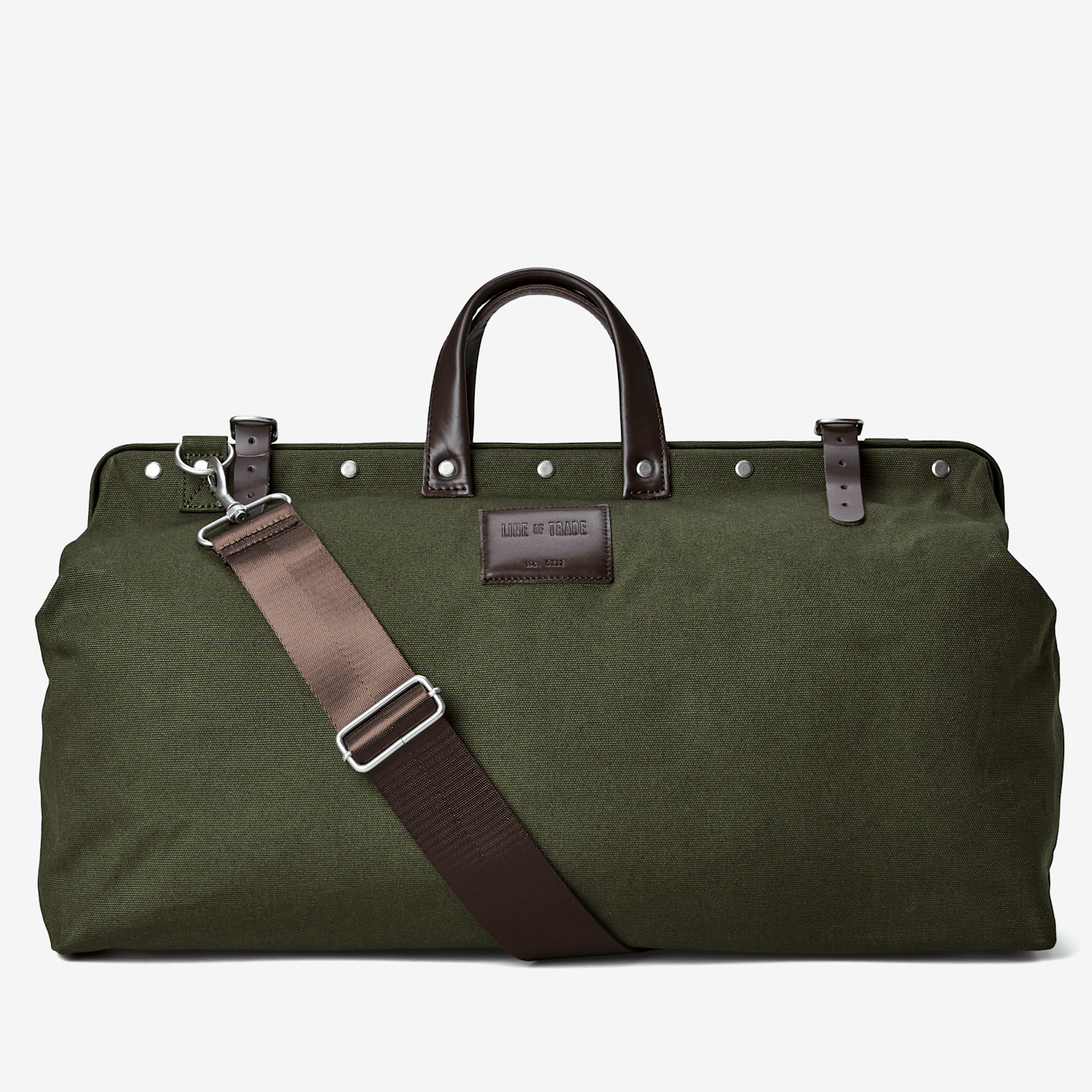 Line of Trade Canvas Weekender Bag | Bespoke Post