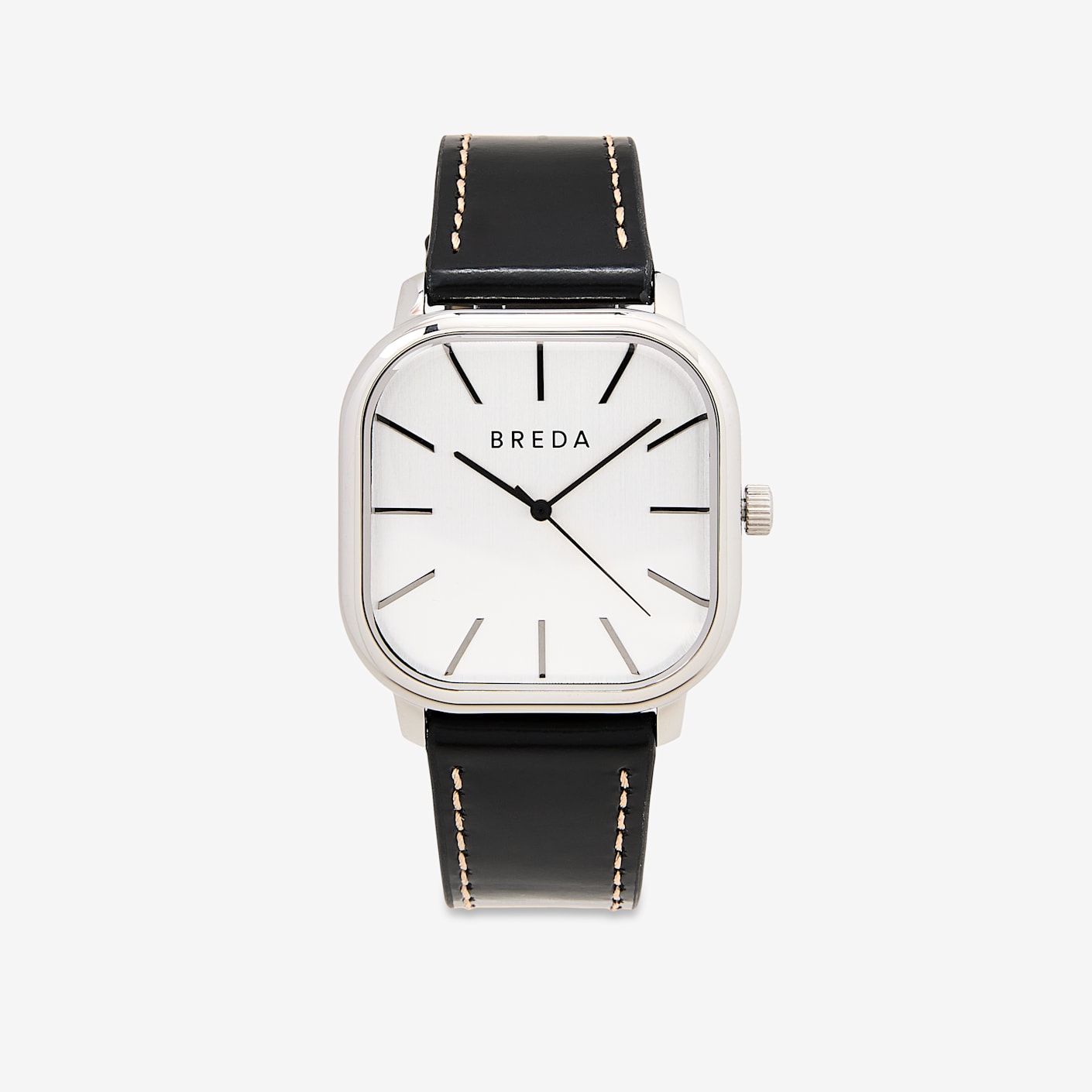 Breda Visser Watch | Minimalist Leather Strap Watch for Men | Bespoke Post