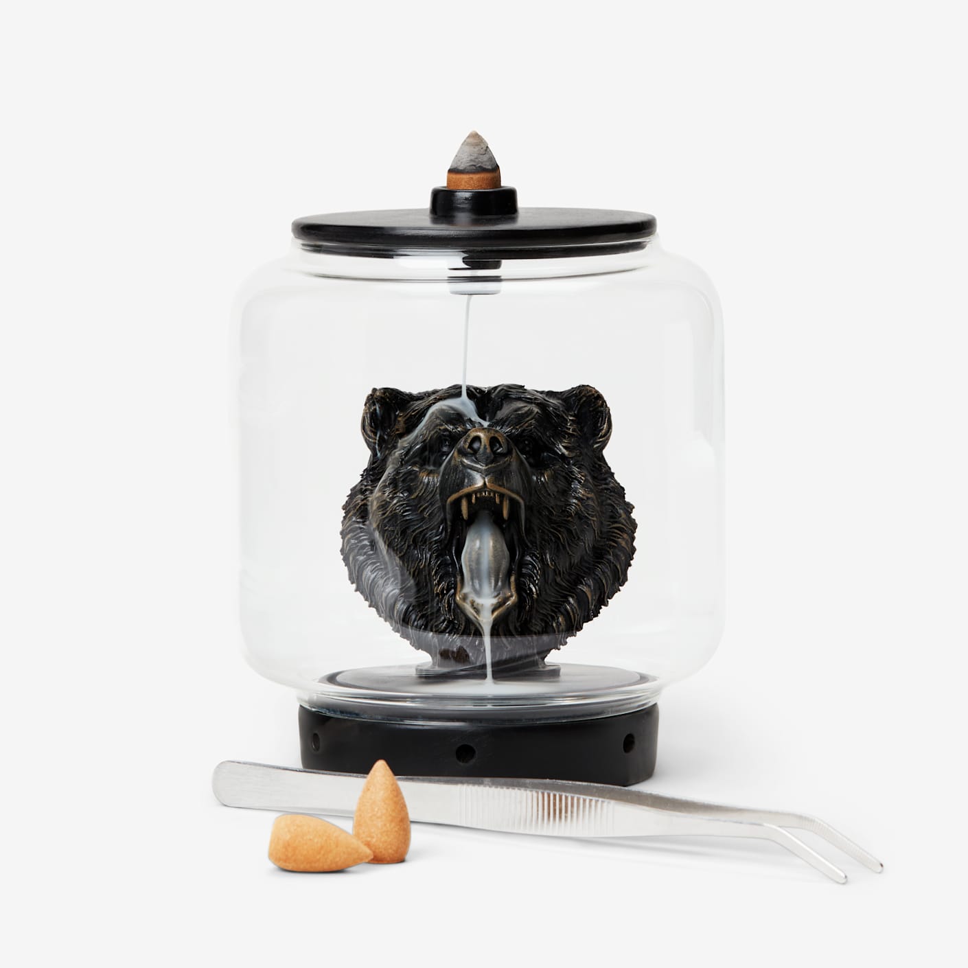 Ash & Fir Backflow Incense Burner Bundle | Waterfall Incense Burner ...