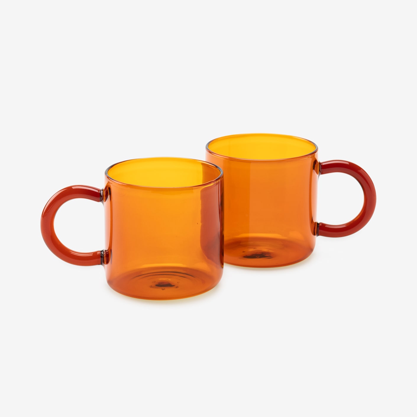 Manual Glass Mugs – Set of Two | Bespoke Post