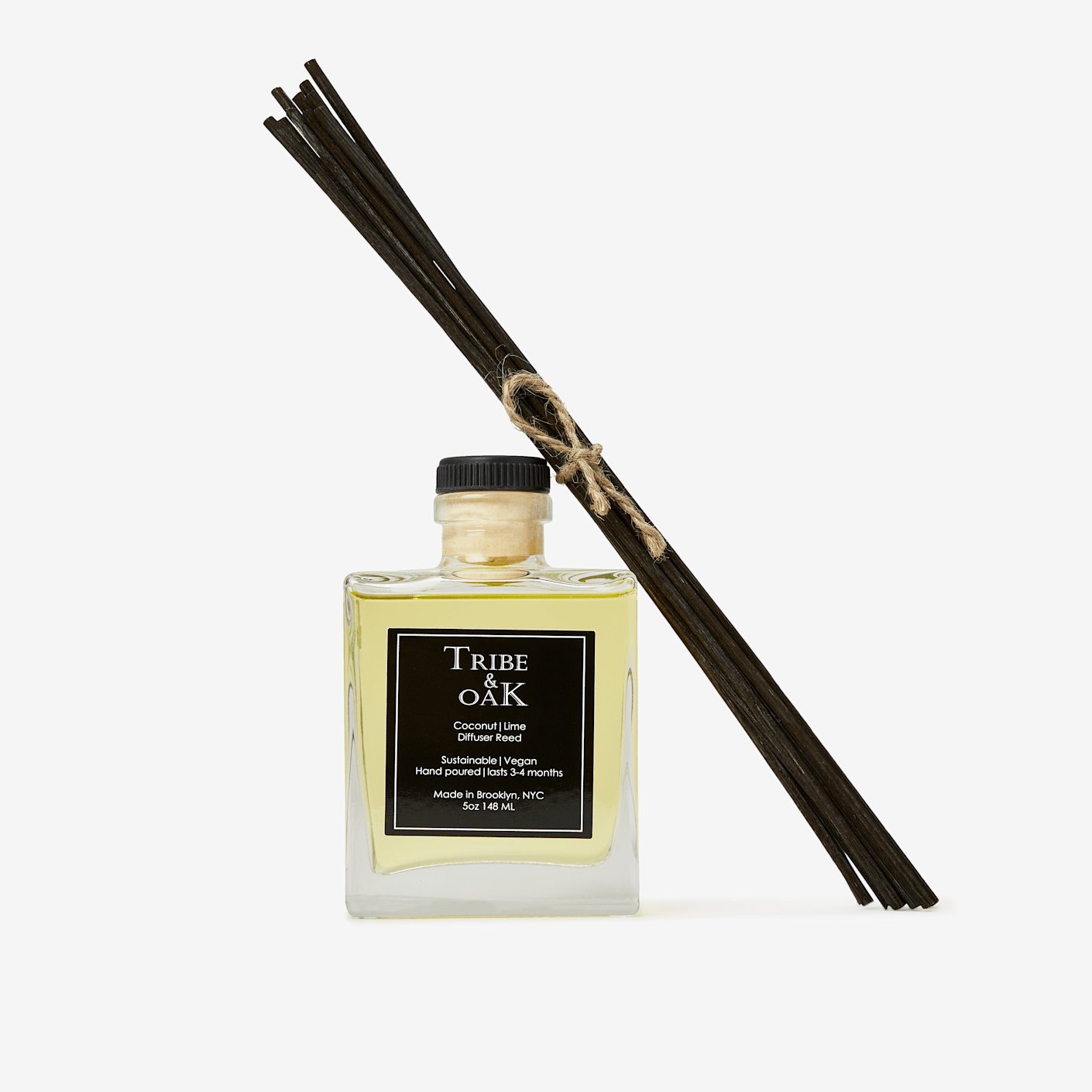 Tribe & Oak Coconut Lime Reed Diffuser | Bespoke Post