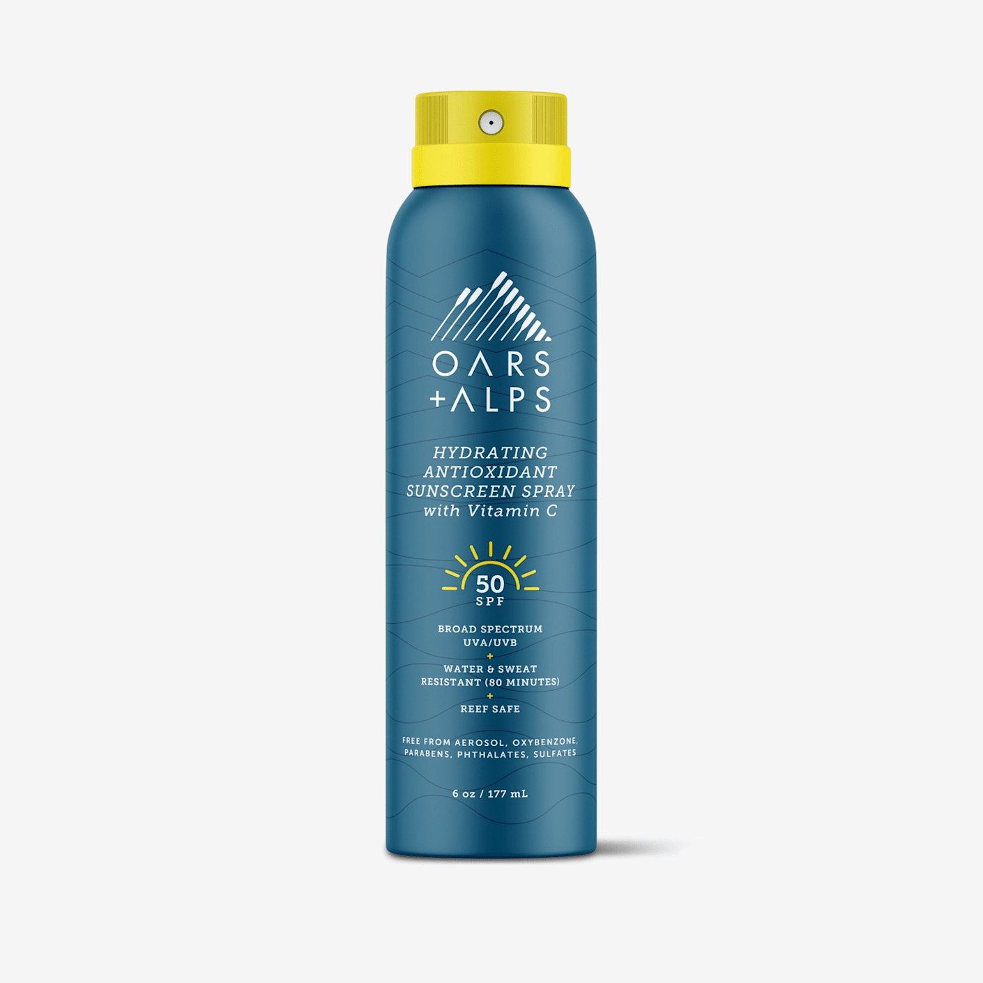 Oars + Alps Hydrating Antioxidant SPF 50 Spray | Bespoke Post