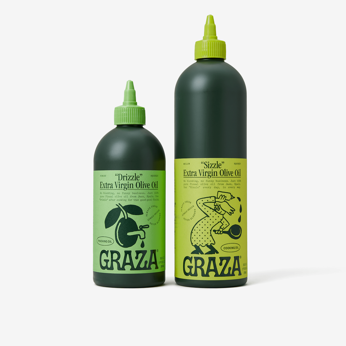 Graza Drizzle & Sizzle Extra Virgin Olive Oil Set | Bespoke Post