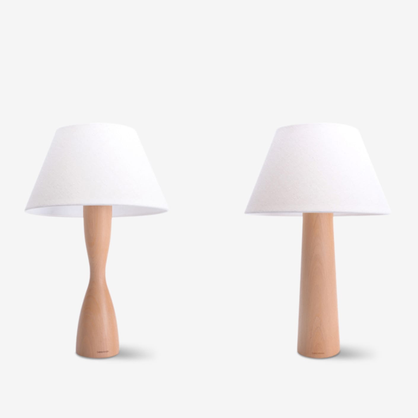 Decent Living Beechwood Table Lamp Duo | Bespoke Post