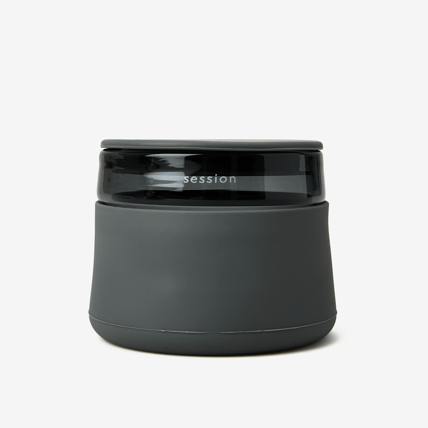 Session Goods Tinted Glass Two-Tier Stash Jar | Bespoke Post