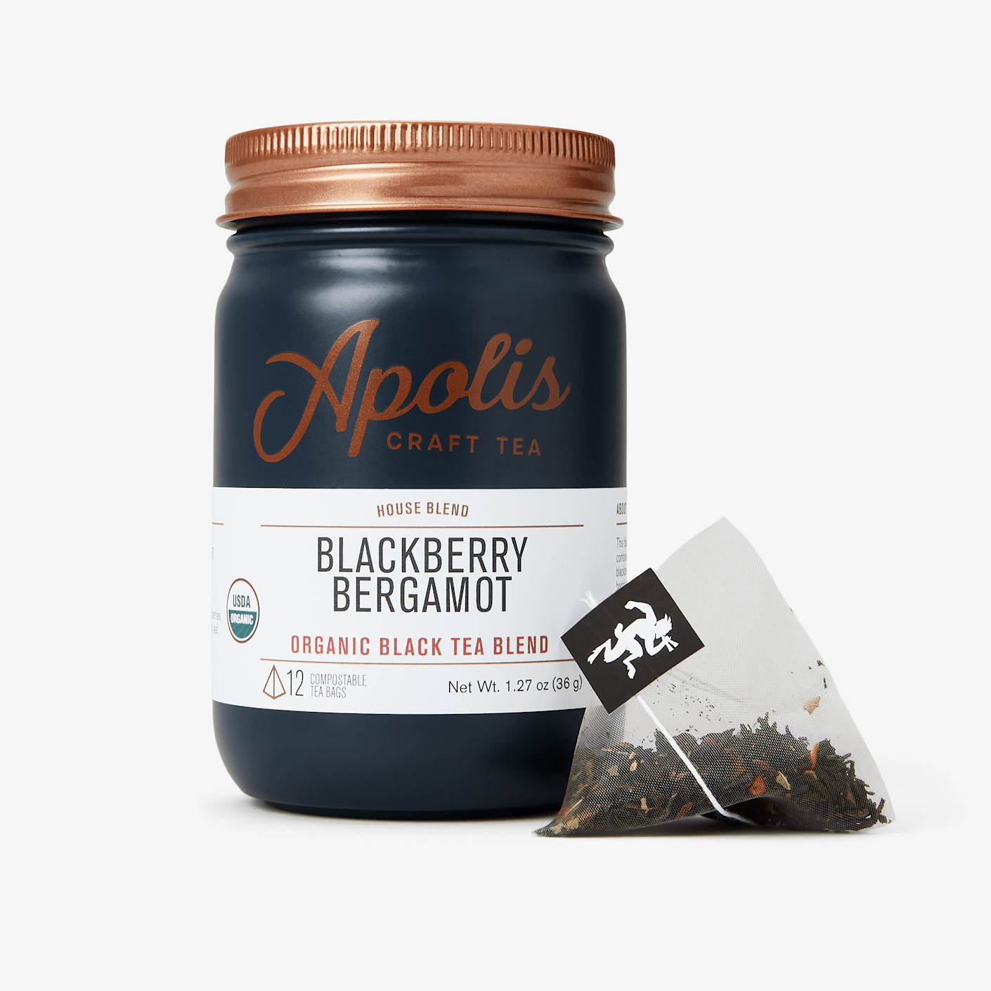 Apolis Tea Blackberry Bergamont Tea Sachets | Bespoke Post