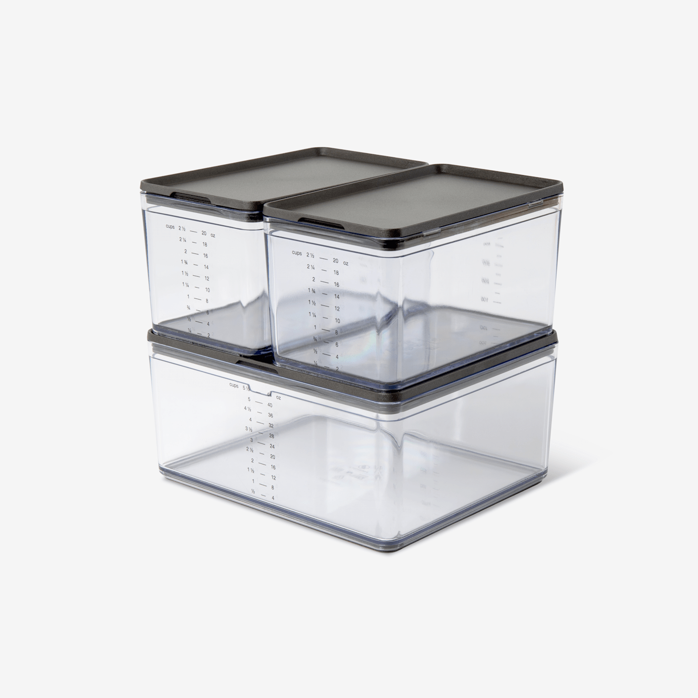 Prepdeck Stackable Containers – Set of 4 | Bespoke Post