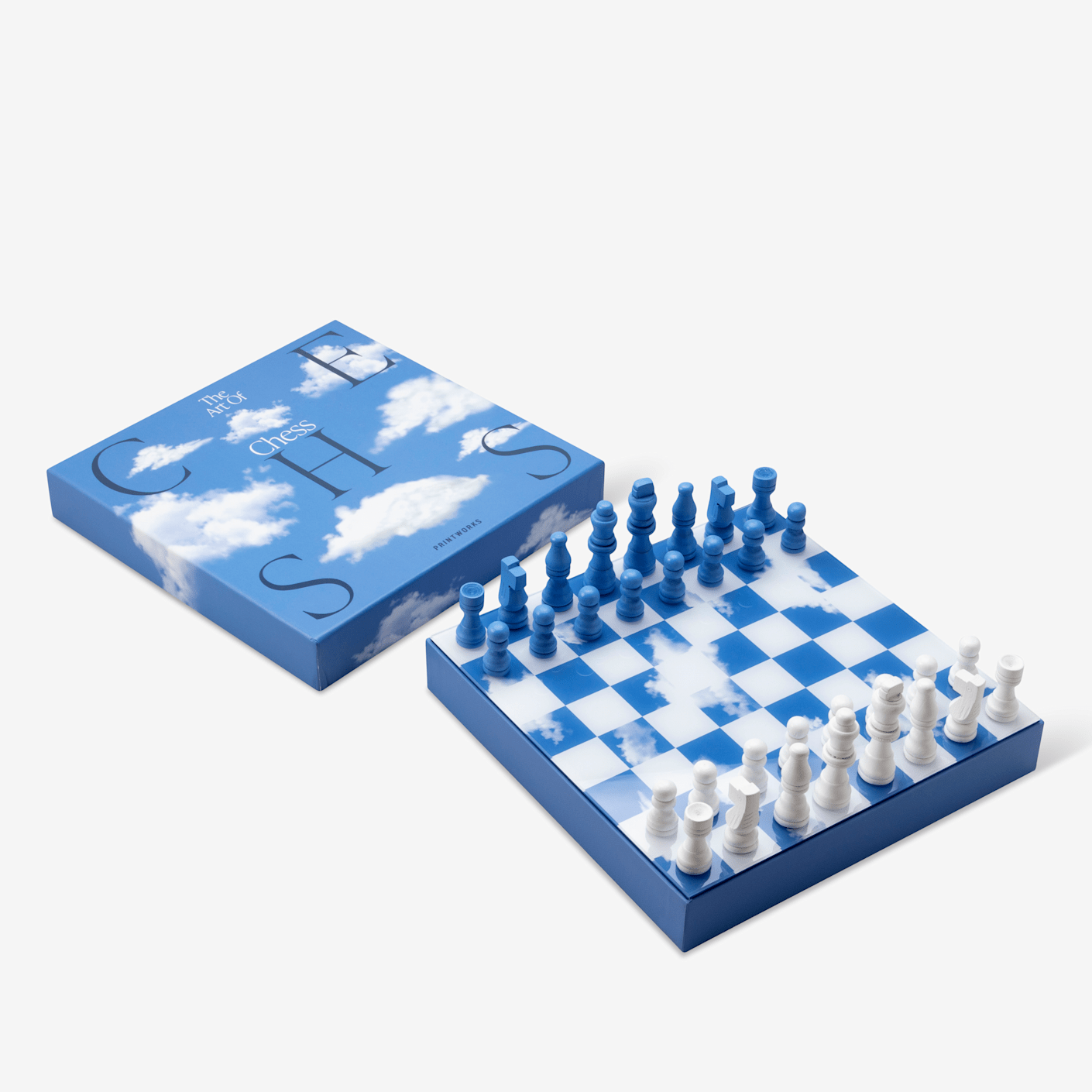 Printworks Classic Chess Set – Clouds | Bespoke Post
