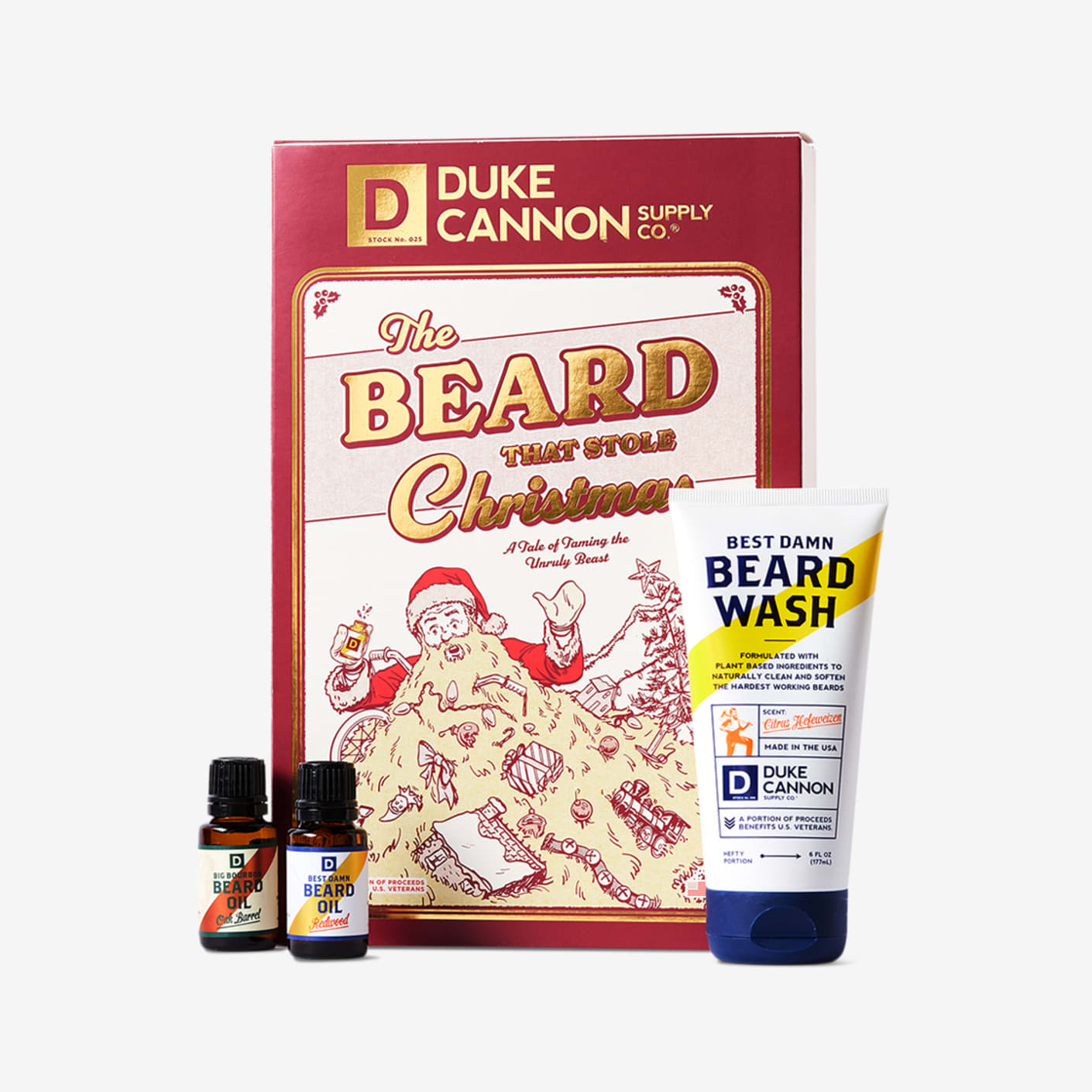 Duke Cannon The Beard That Stole Christmas Gift Set | Bespoke Post