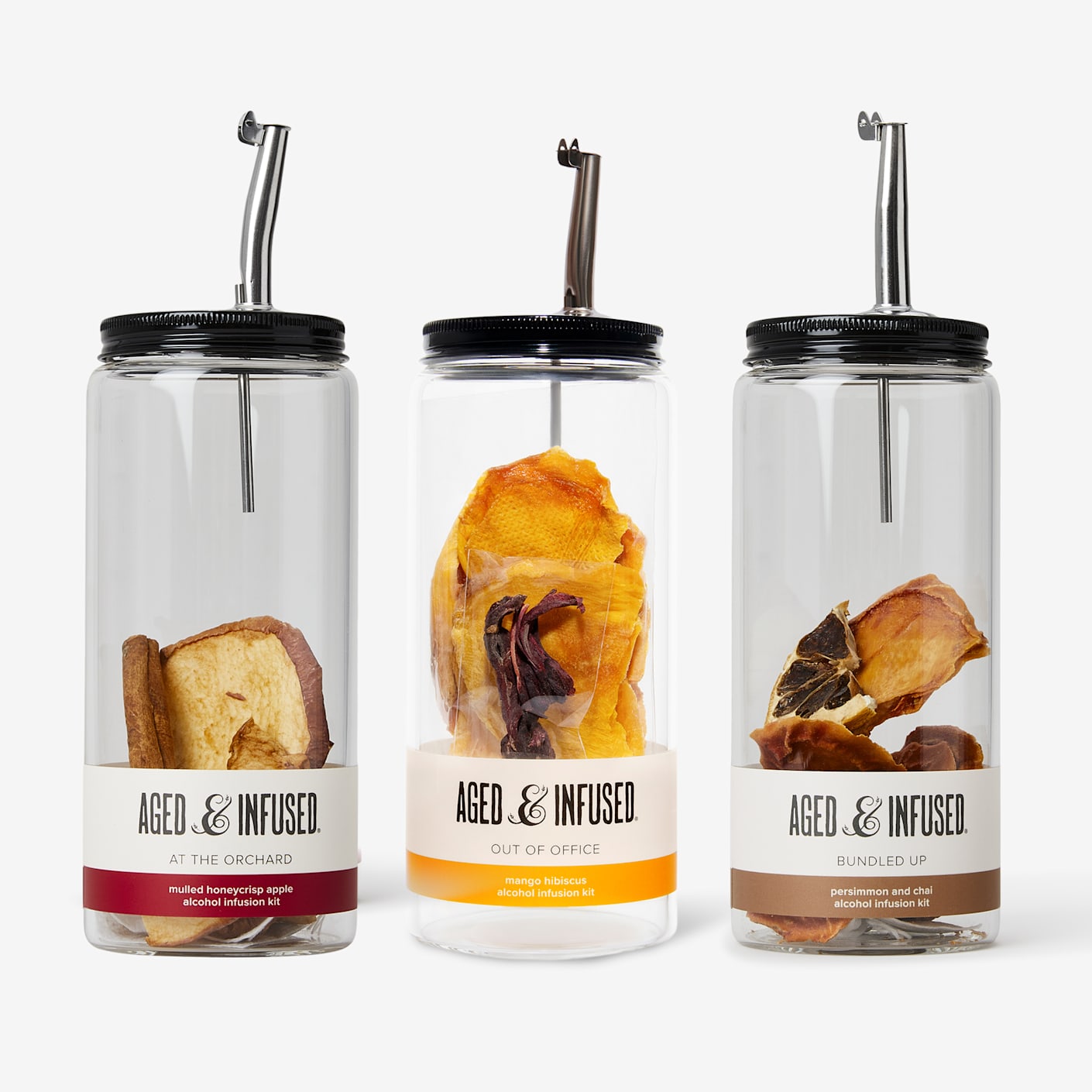 Aged & Infused Happy Hour Trio Alcohol Infusion Kit | Bespoke Post