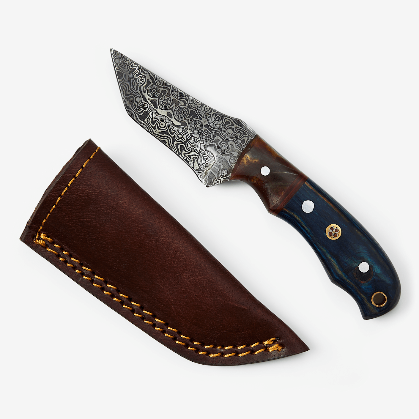 Titan International Damascus Steel Tanto Oda Knife | Bespoke Post