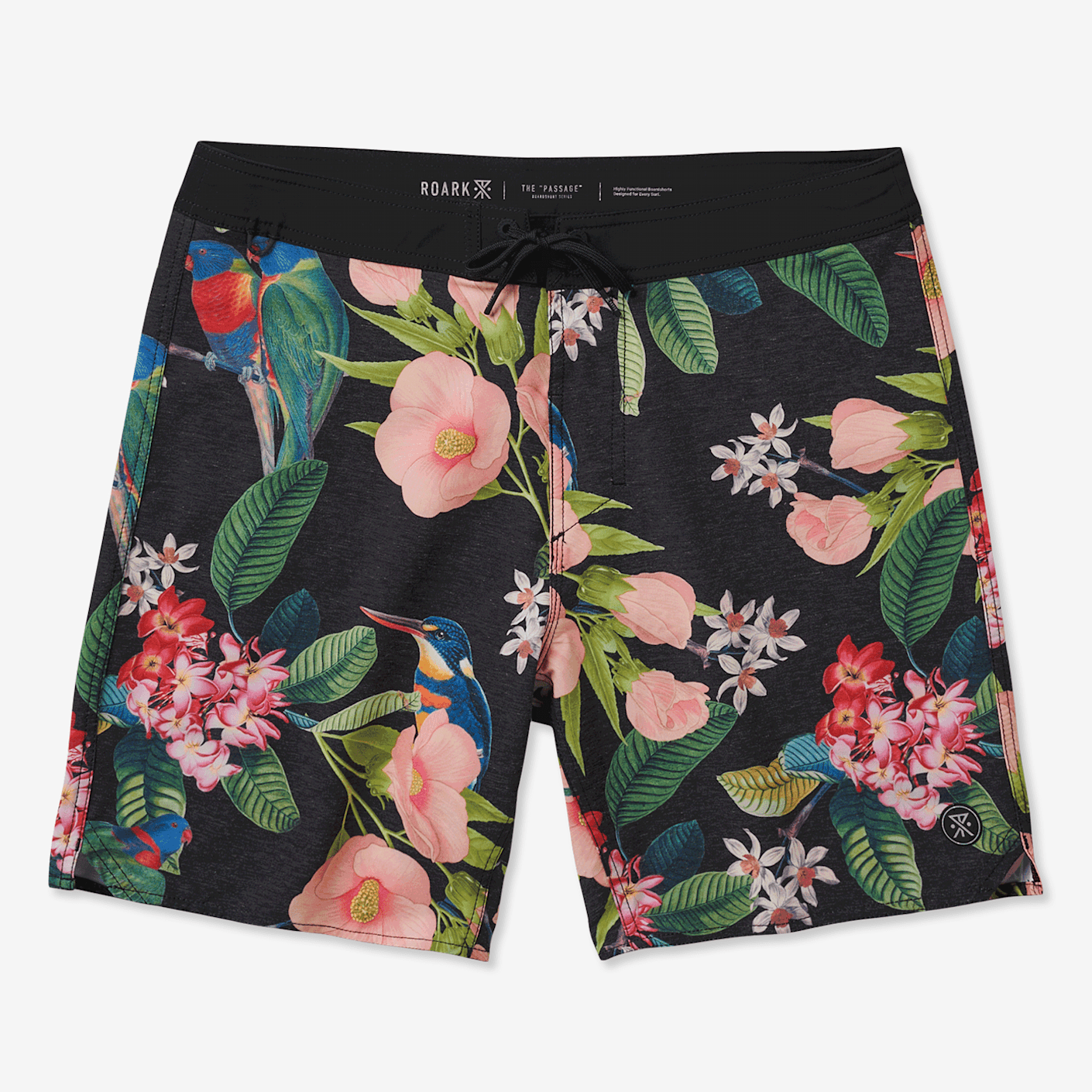Roark Revival Passage 17" Manu Floral Boardshorts | Bespoke Post