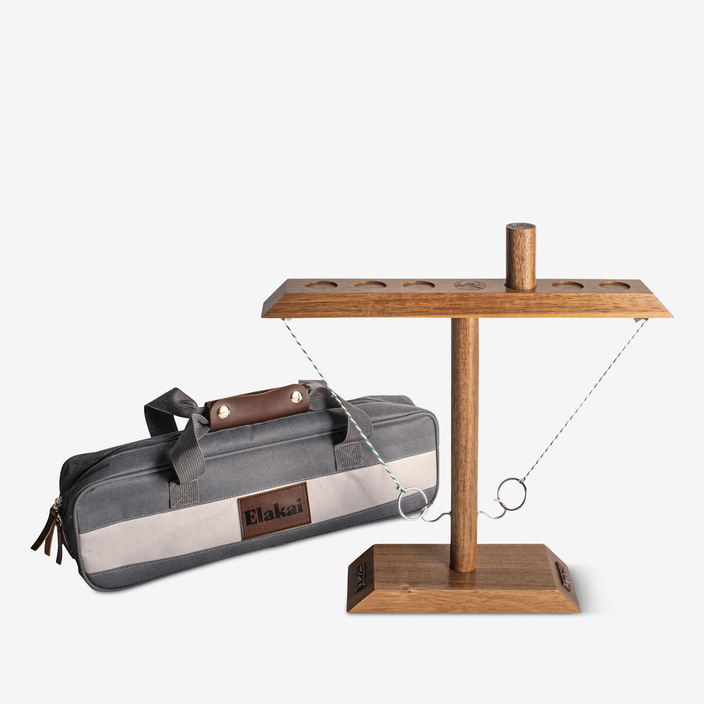 Elakai Outdoor 2 Person Table Top Hook and Ring | Bespoke Post