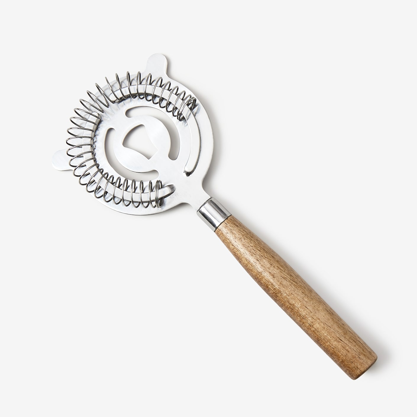 True Brands Cocktail Strainer with Acacia Handle | Bespoke Post