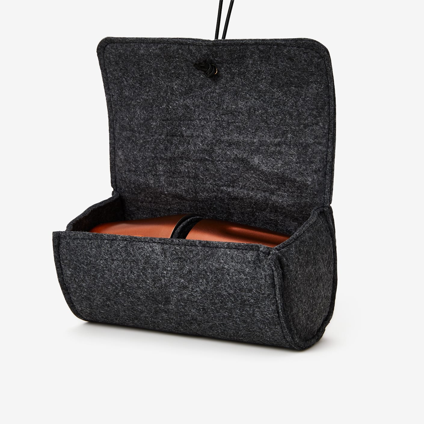 High Camp Flasks Tumbler 2-Pack + Wool Felt Carrying Case – Copper ...