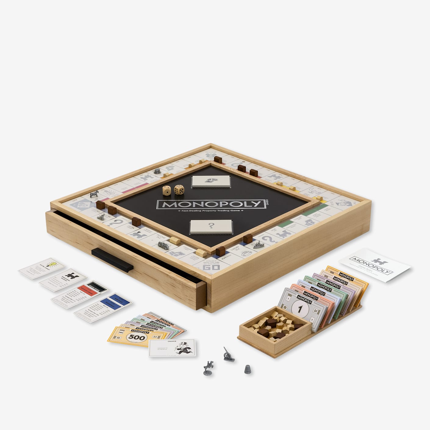WS Game Company Monopoly Maple Luxe Edition | Bespoke Post