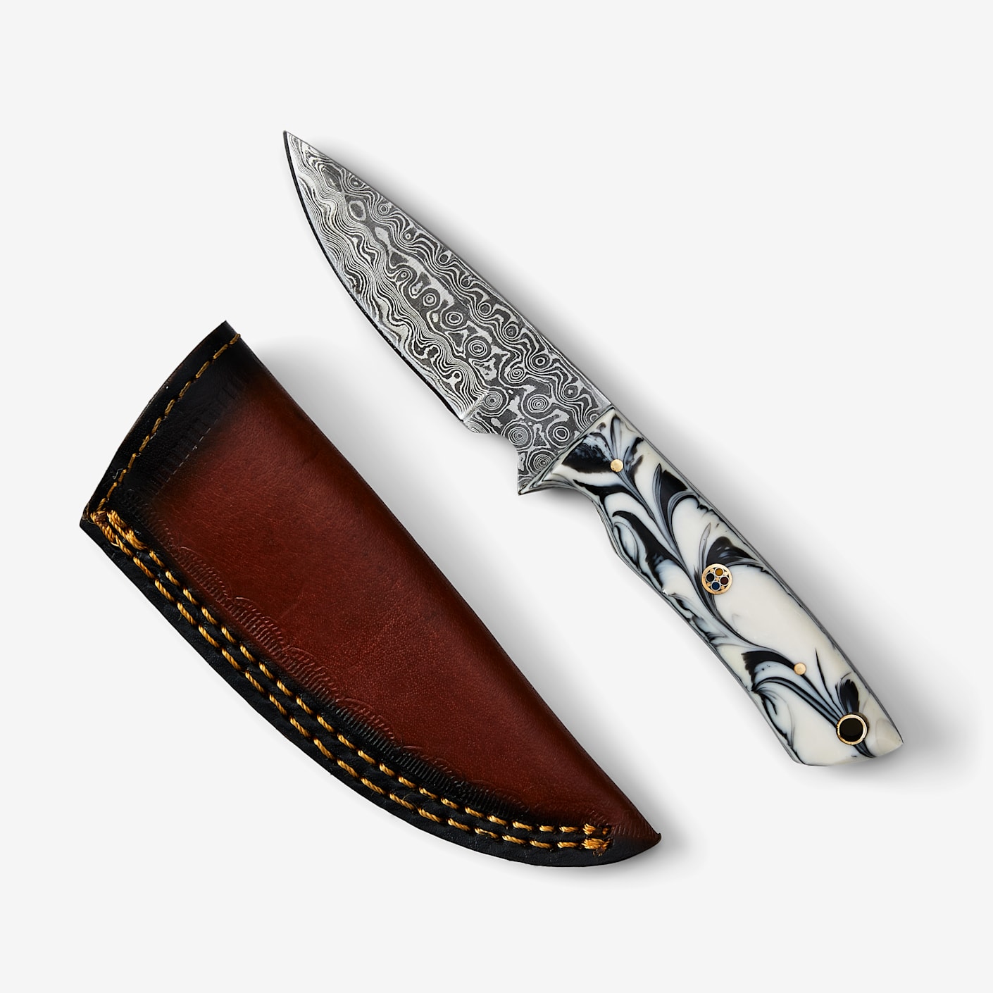 Titan International Damascus Dragon Knife | Bespoke Post