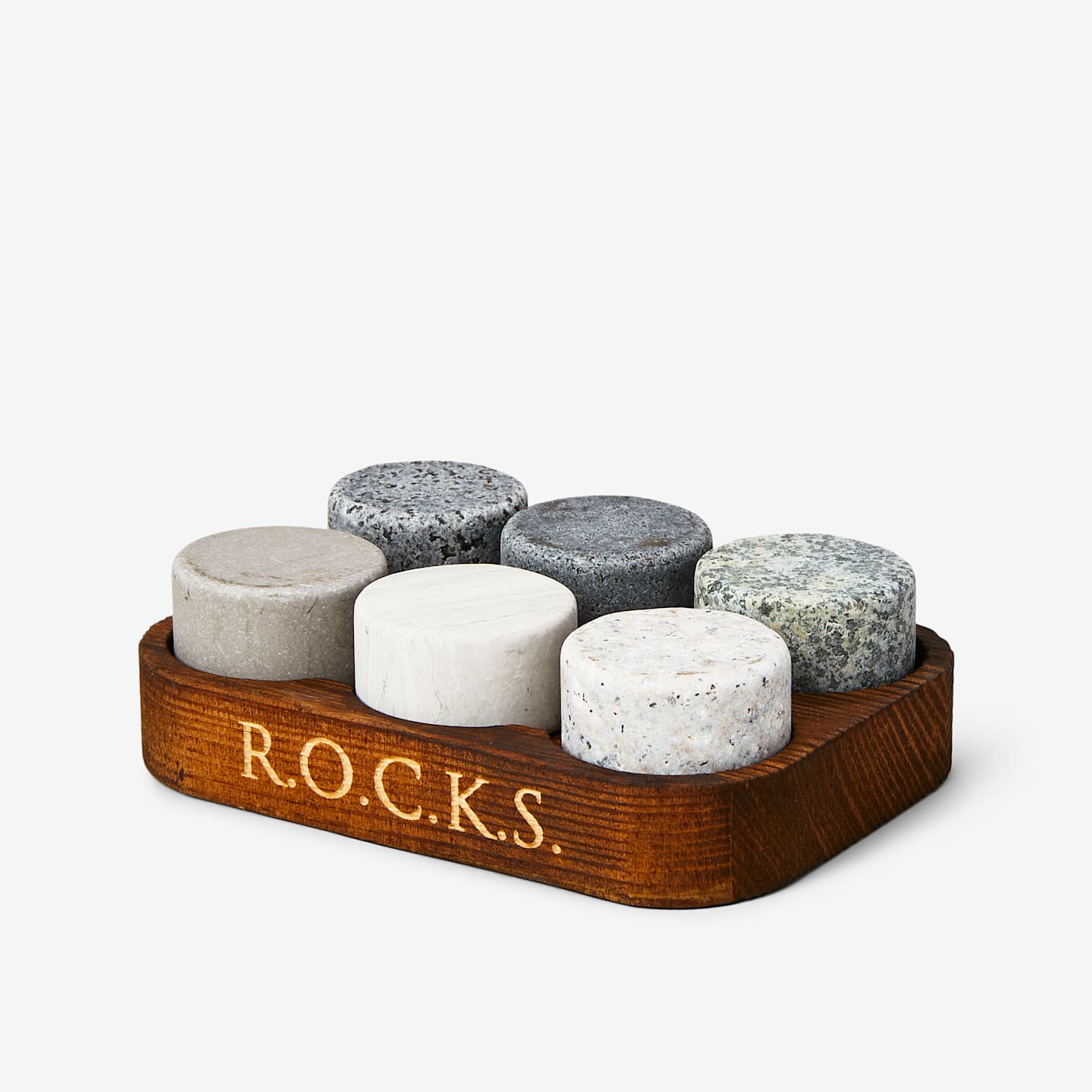 R.O.C.K.S. Granite Whiskey Rocks – Set of 6 | Bespoke Post