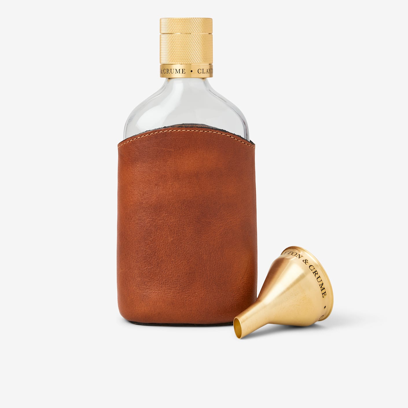 Clayton & Crume The Original Glass Flask | Bespoke Post