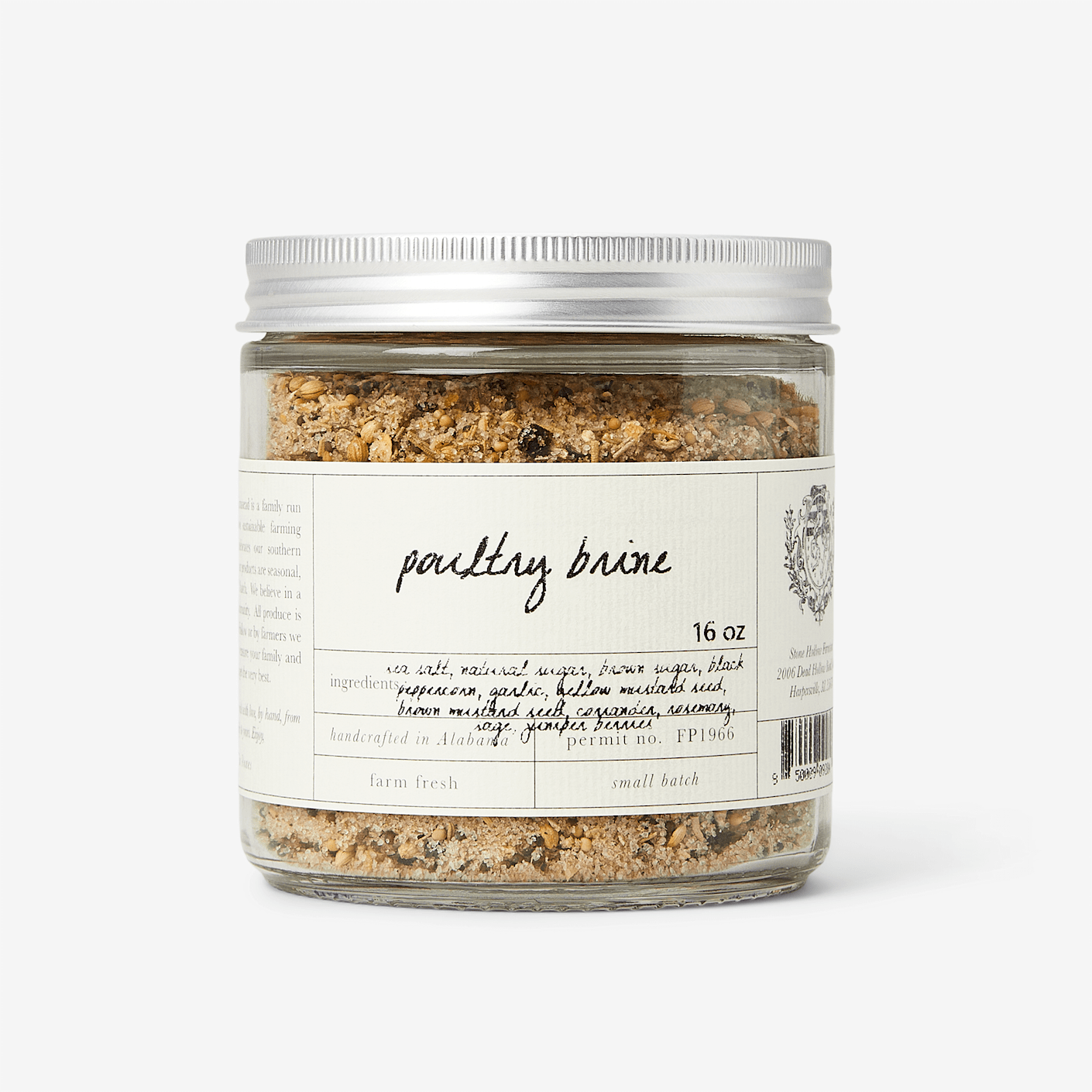 Stone Hollow Farmstead Poultry Brine | Bespoke Post