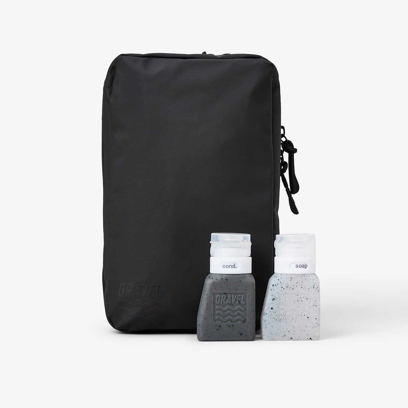 Gravel Travel Explorer PLUS Toiletry & Travel Bottles Set | Bespoke Post