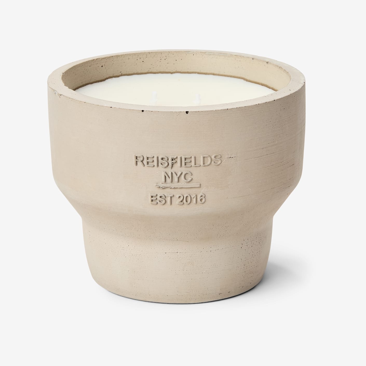 Reisfields Cement Candle – Dune - No. 3 | Bespoke Post