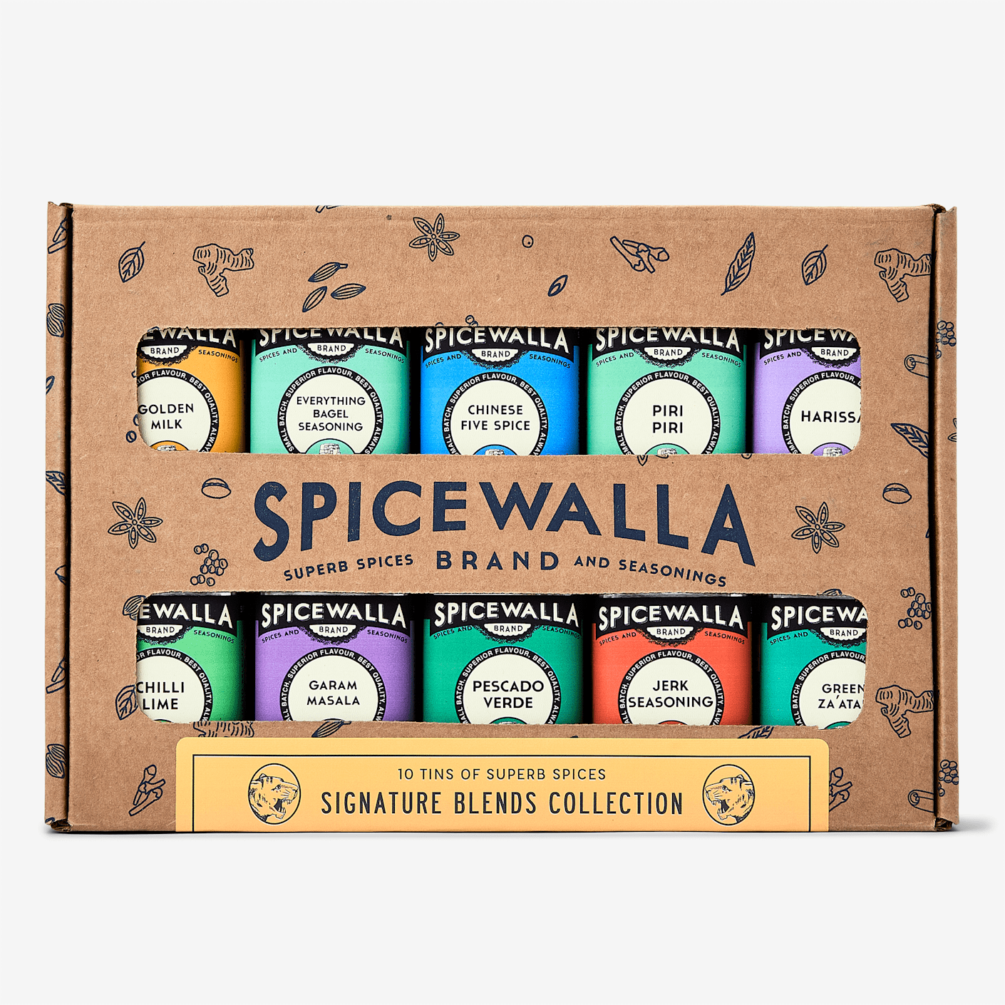 Spicewalla 10 Pack Signature Blends Spice Set | Bespoke Post