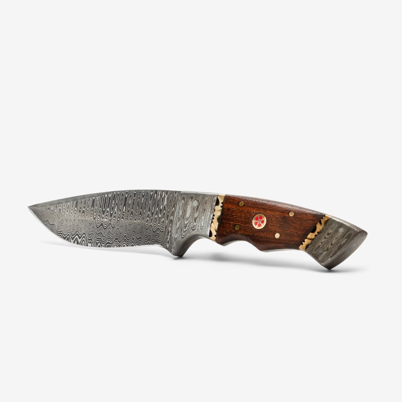 Titan International Wildwood Fusion Damascus Steel Utility Knife | Bespoke Post