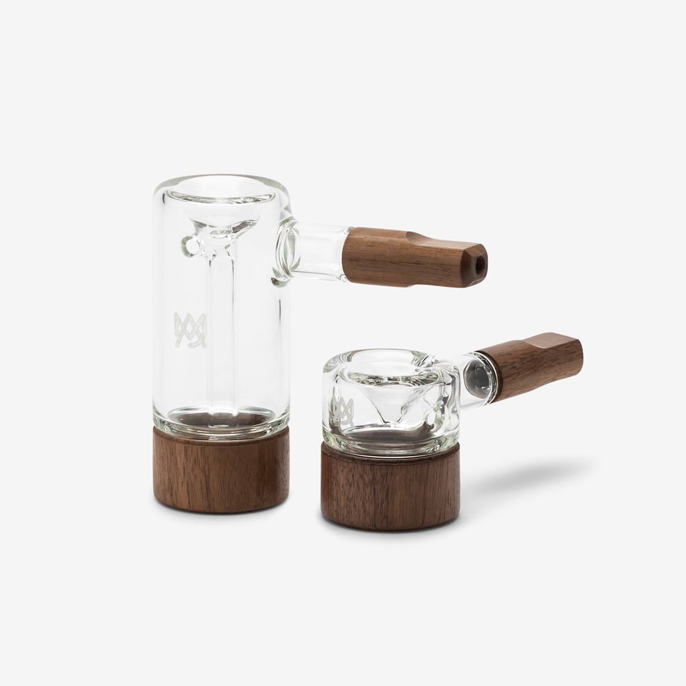 MJ Arsenal Walnut Pipe & Bubbler Set | Bespoke Post