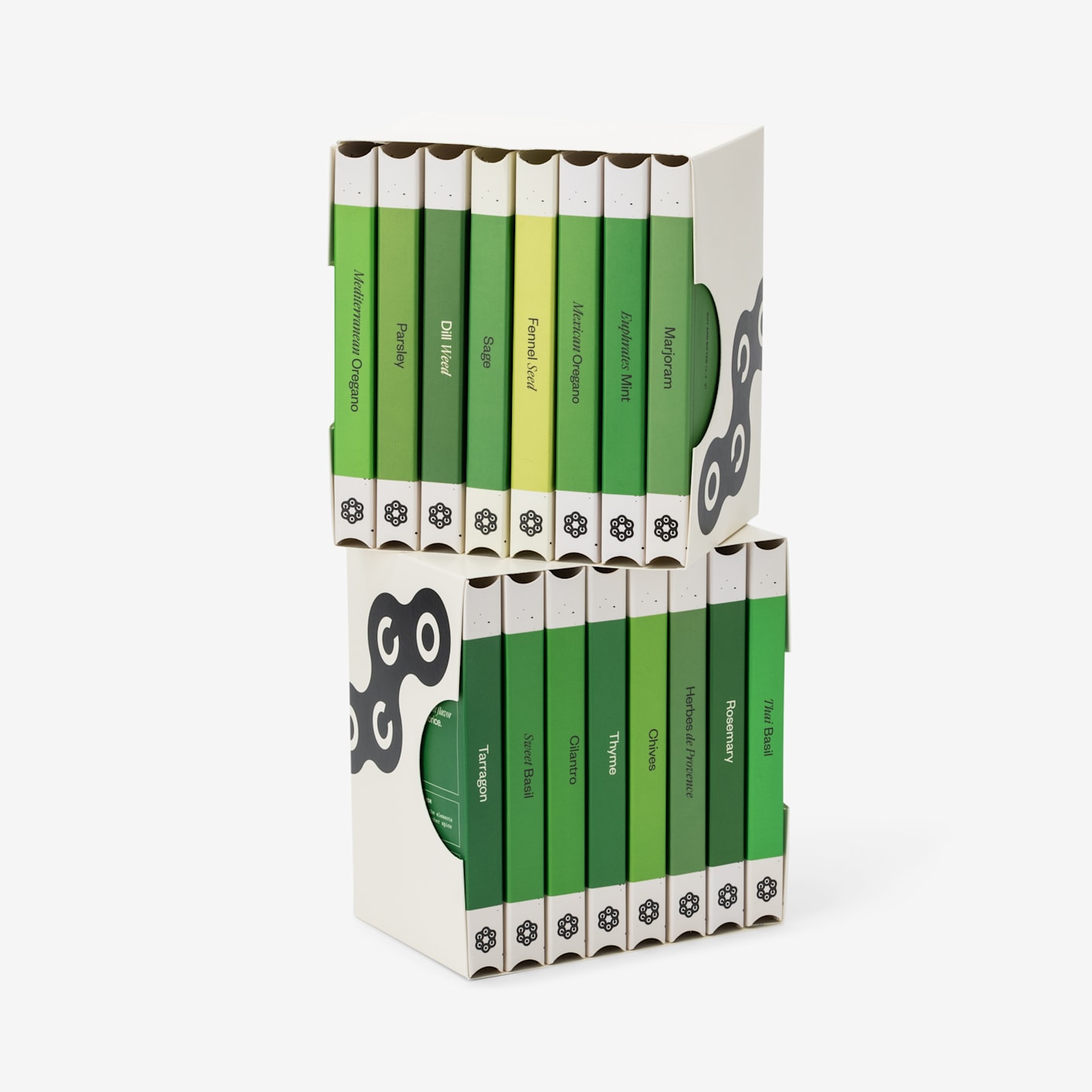 Occo Spices The Herb Garden Spice Library | Herb Spice Gift Set ...