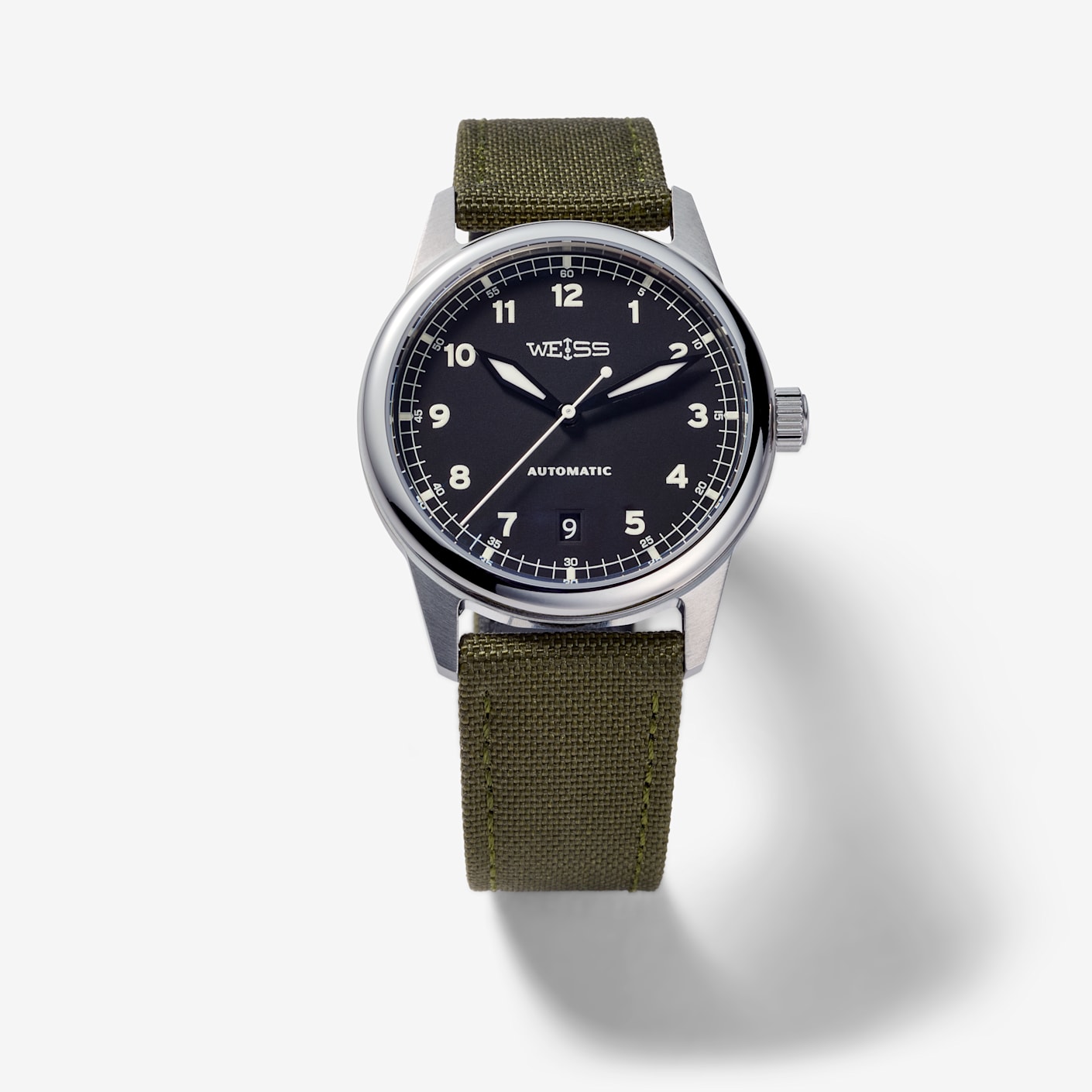 Weiss Watch Company Automatic Standard Issue 38mm Field Watch | Bespoke ...
