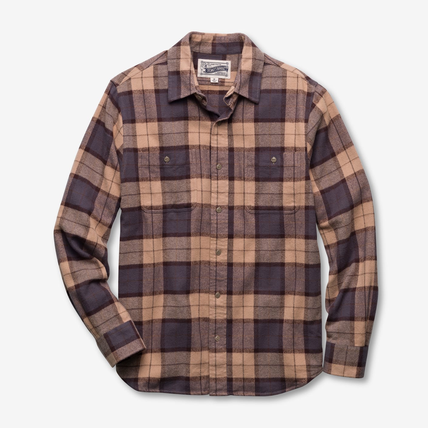 Schott NYC Plaid Flannel Work Shirt | Plaid Flannel Shirt | Bespoke Post