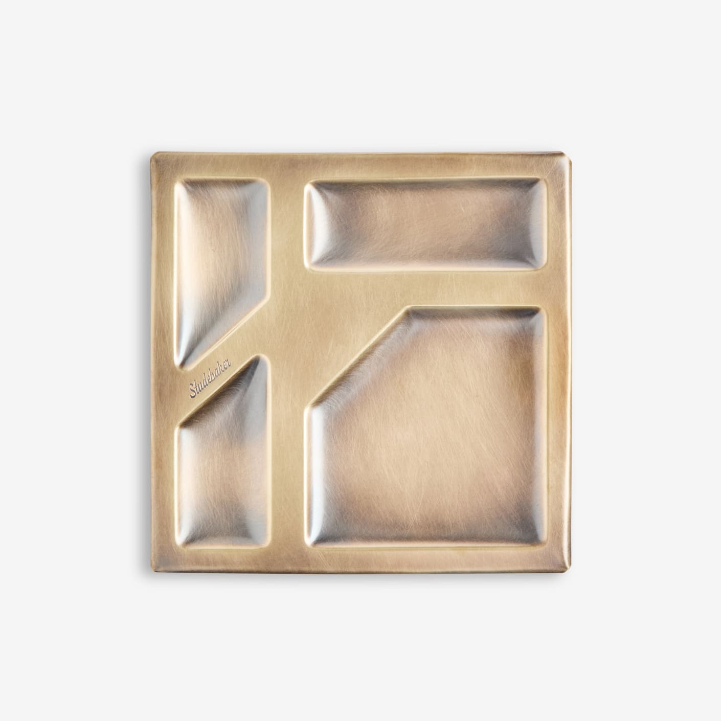Studebaker Metals Brass Mess Tray | Decorative Tray | Bespoke Post