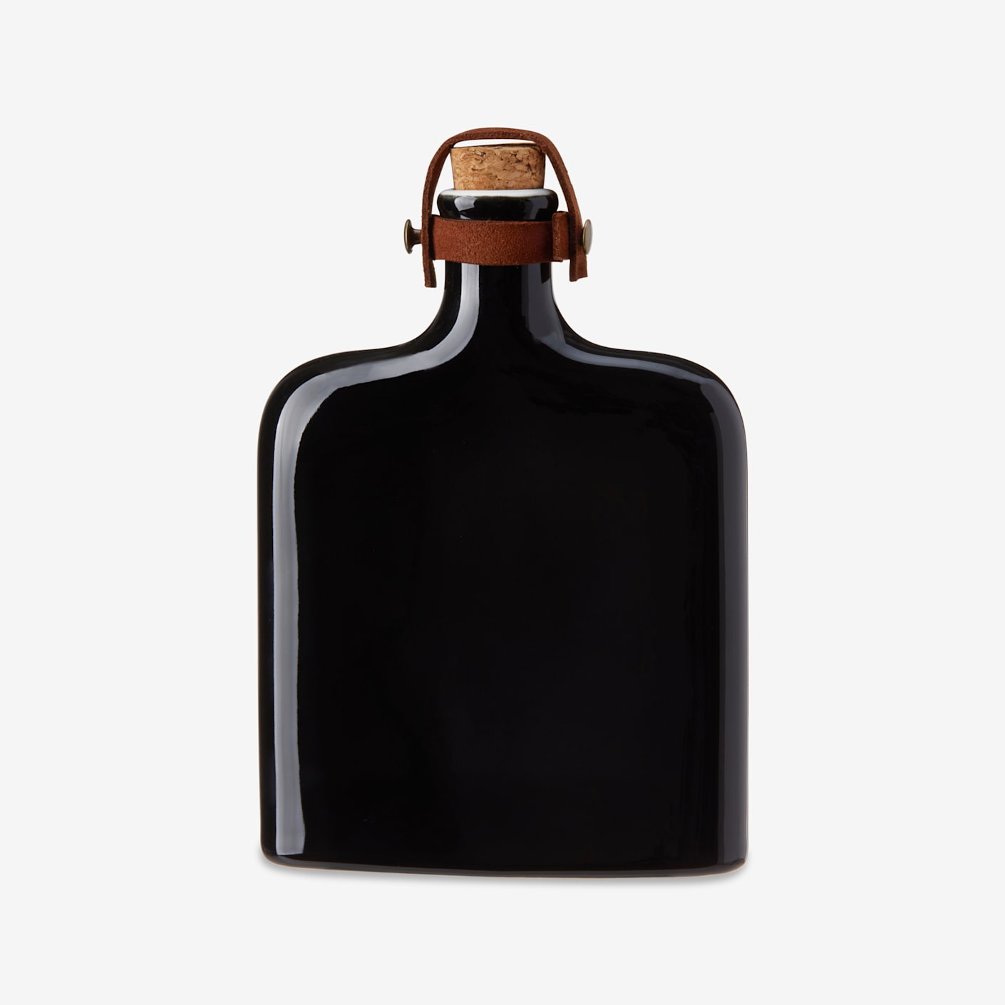 Viski Nautilus Ceramic Hip Flask | Ceramic Travel Flask | Bespoke Post