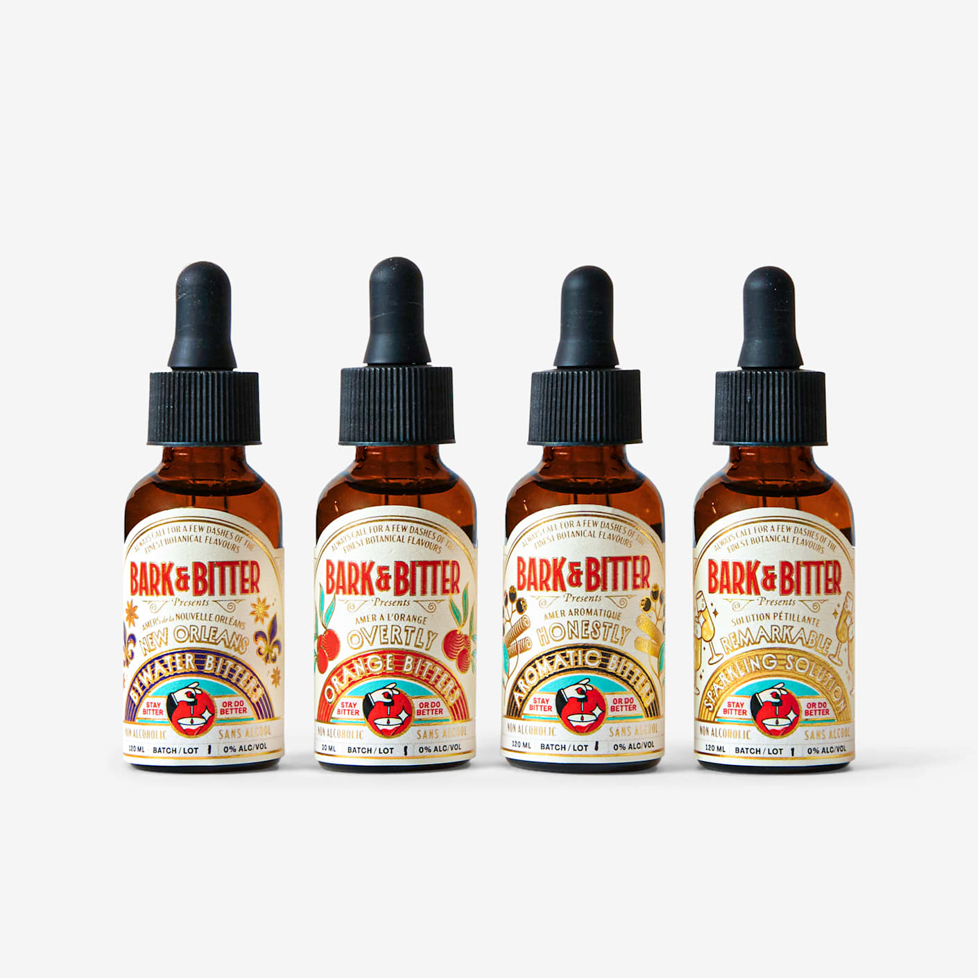 Bark & Bitter Essential Cocktail Bitters Sampler Kit | Bespoke Post