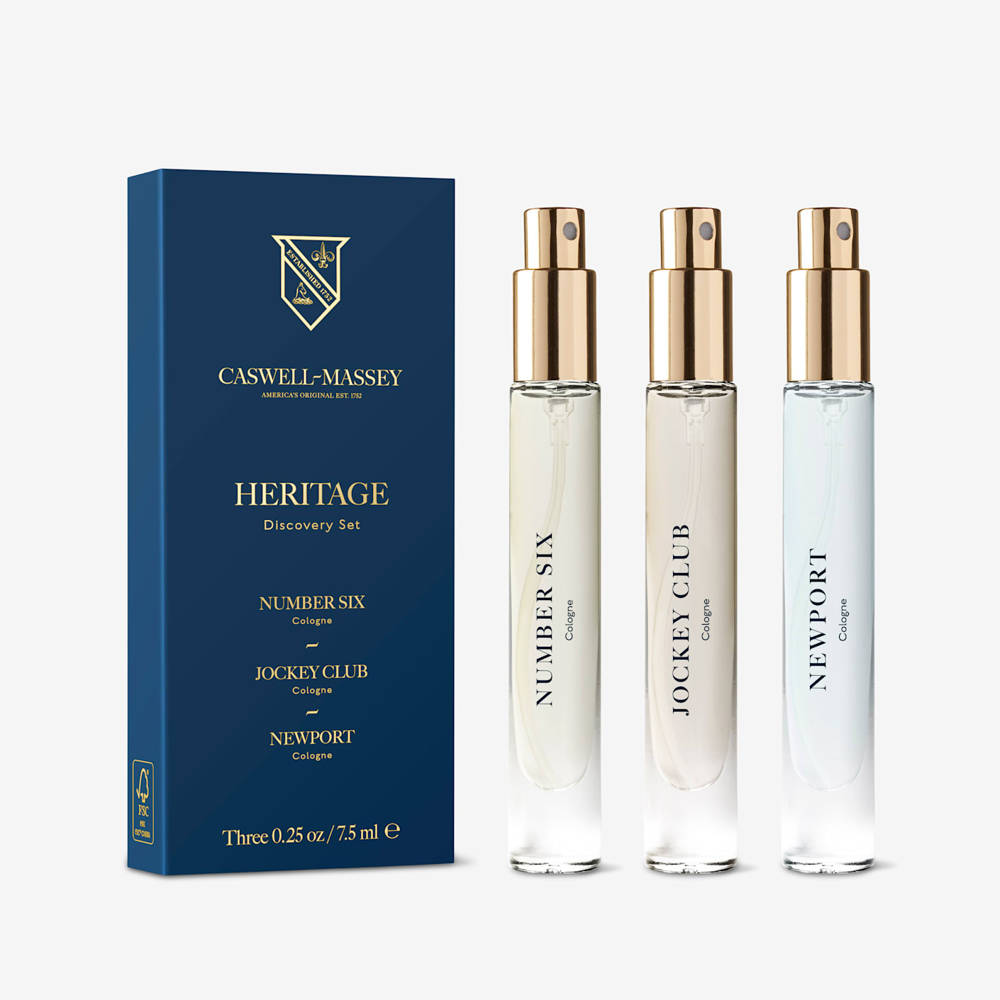 Caswell Massey Heritage Cologne Discovery Set | Bespoke Post