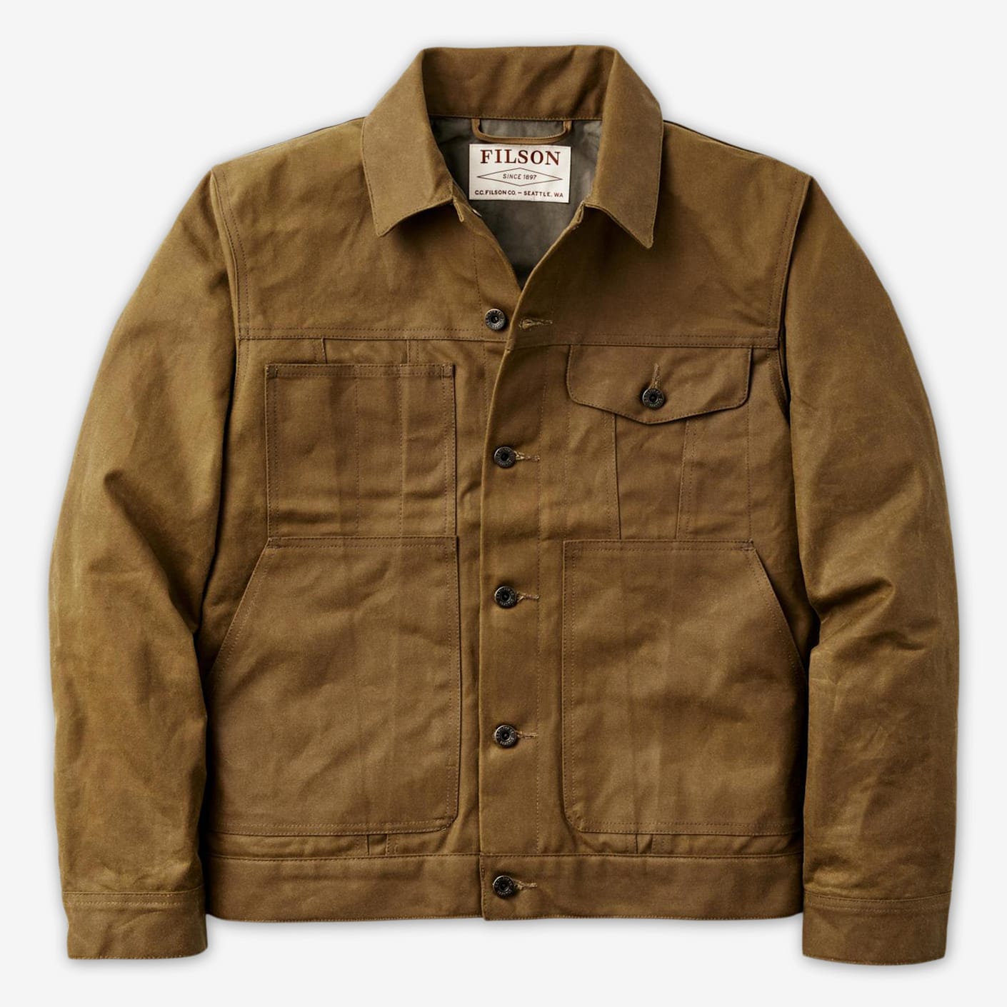 Filson Tin Cloth Short Lined Cruiser Jacket | Bespoke Post
