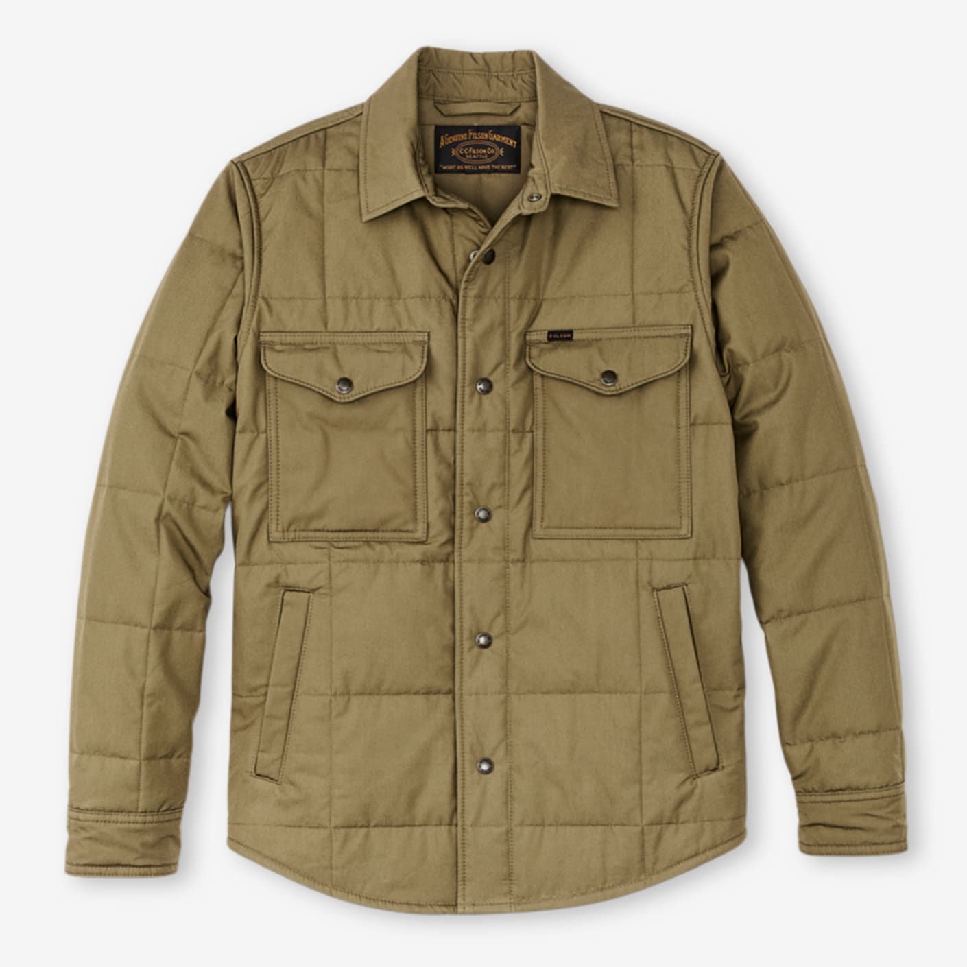 Filson Cover Cloth Quilted Jac-Shirt | Bespoke Post