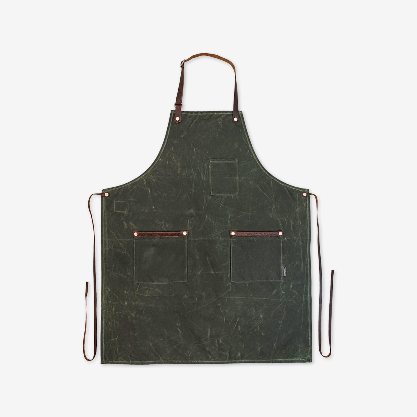 Hardmill USA Waxed Canvas Industry Apron | Bespoke Post