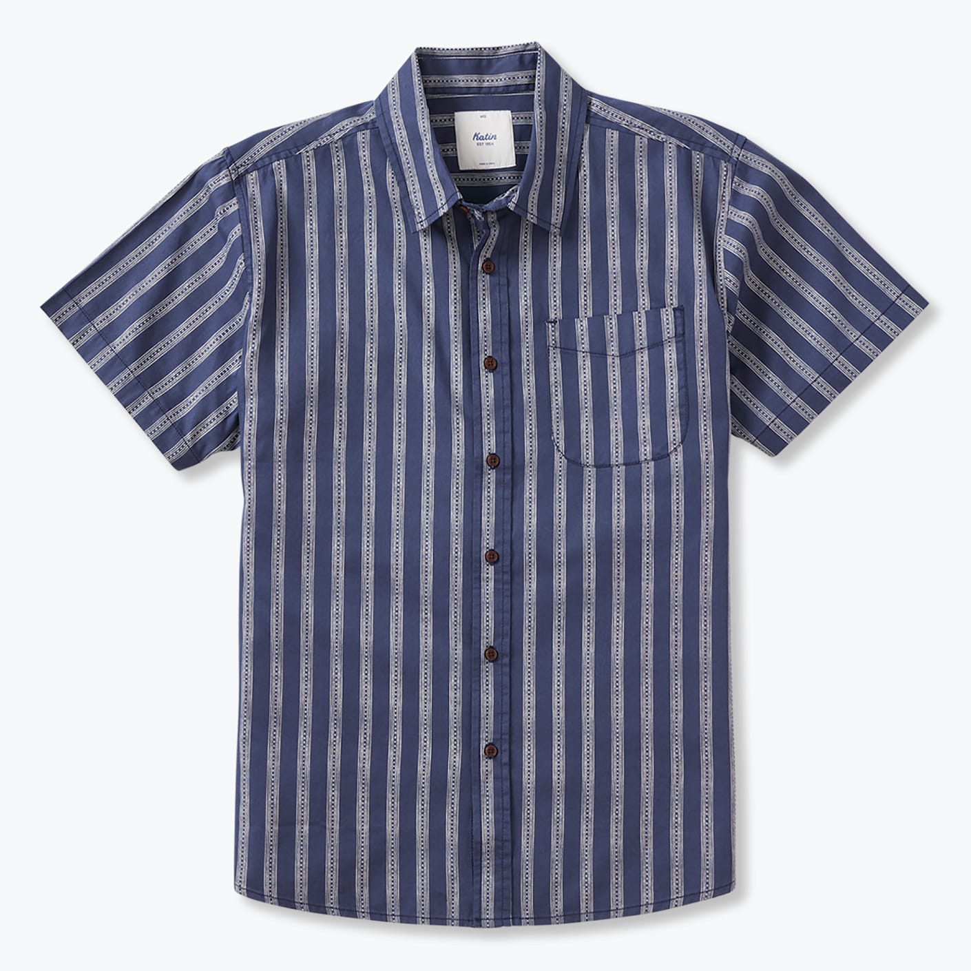 Katin Barley Shirt | Cotton Stripe Shirt | Bespoke Post