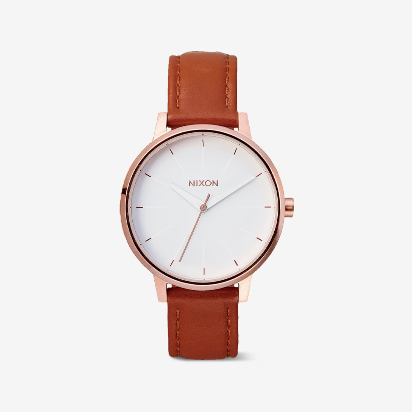 Nixon Kensington Leather Watch | Bespoke Post