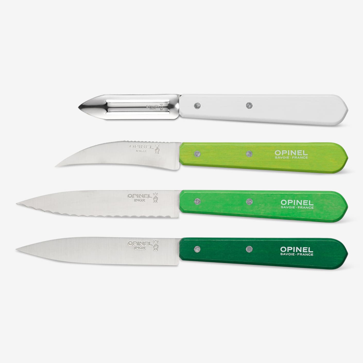 Opinel Essential Small Kitchen Knife Set | Bespoke Post
