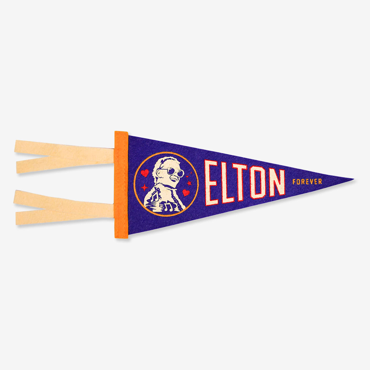 Oxford Pennant Elton Forever Mini Pennant | Bespoke Post
