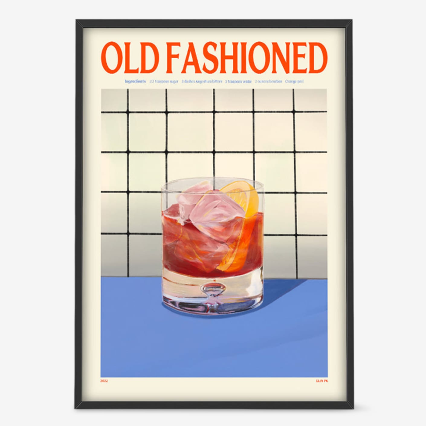 PSTR Studio Elin PK - Old Fashioned - Art Print | Bespoke Post