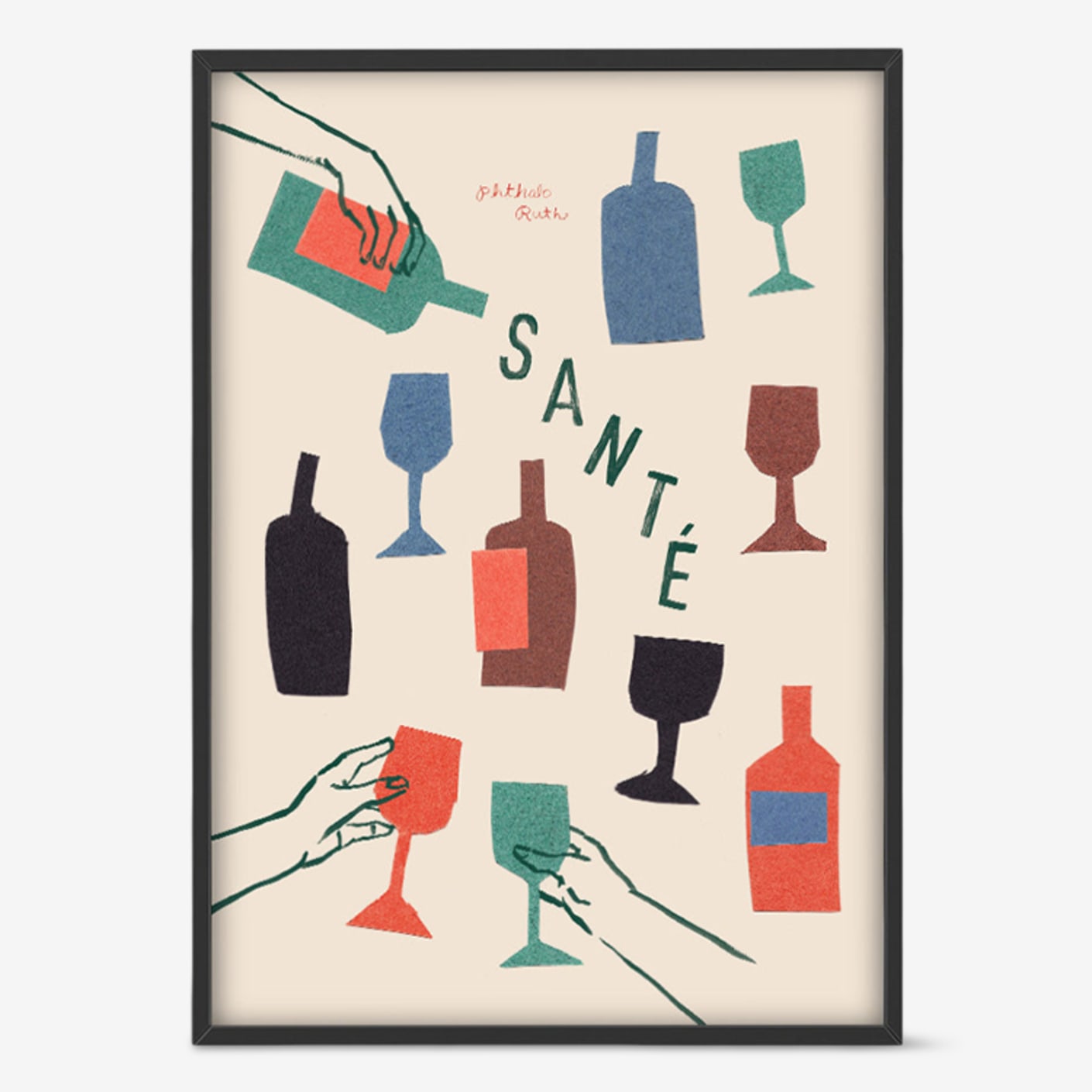 PSTR Studio Phthalo Ruth - Santé - Art Print | Bespoke Post